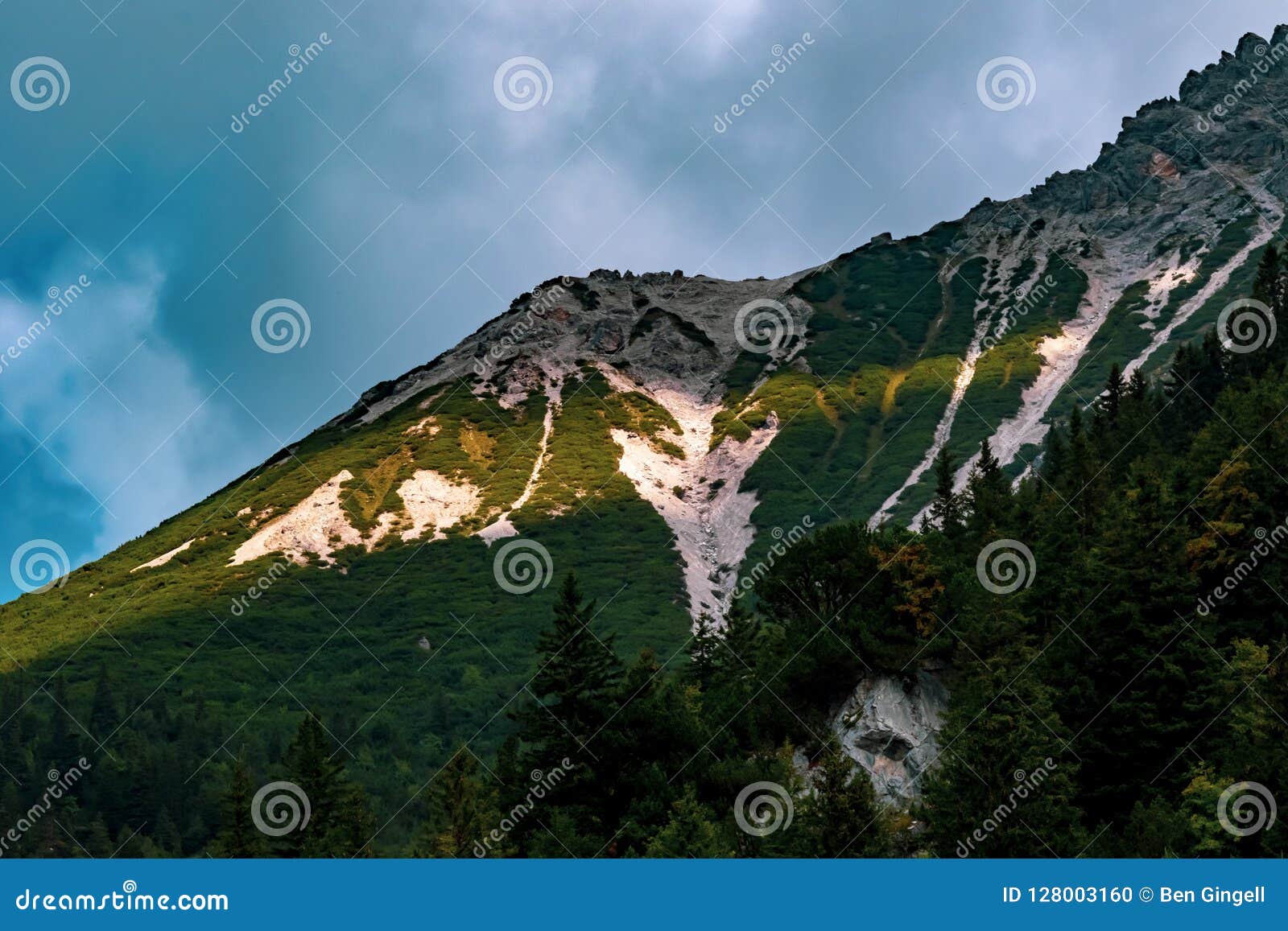 A View of Malbun, Ski Resort in Liechtenstein Stock Photo - Image of ...