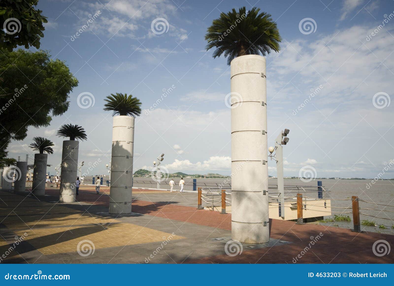 View of Malecon 2000 Guayaquil Ecuador Stock Image - Image of plants ...
