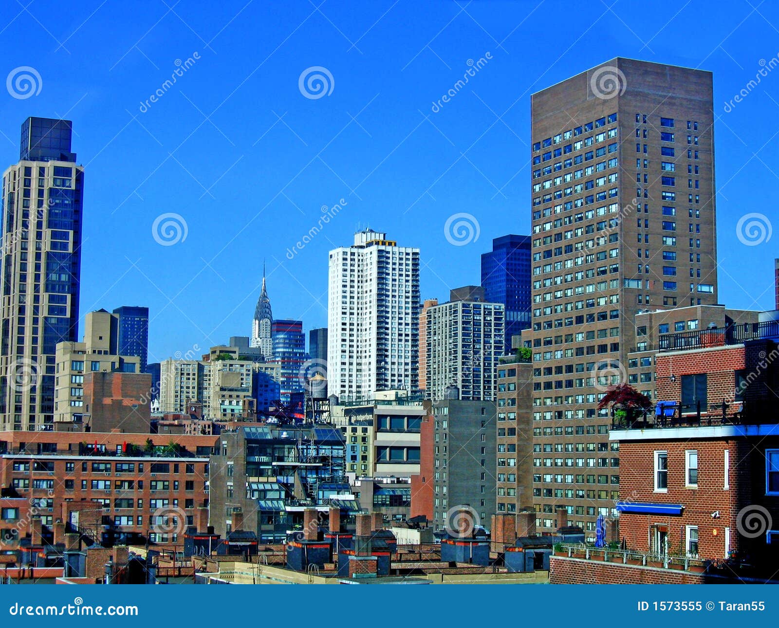 View (Manhattan, New York) stock image. Image of downtown - 1573555