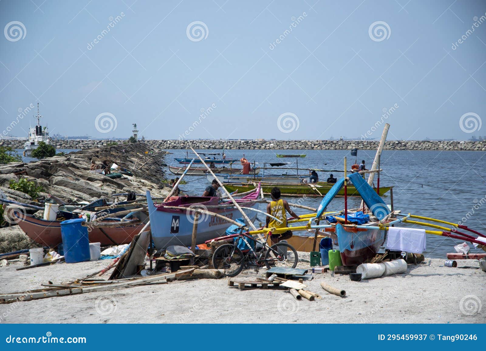 View of Manila Bay Beach in the Afternoon Editorial Photography - Image ...