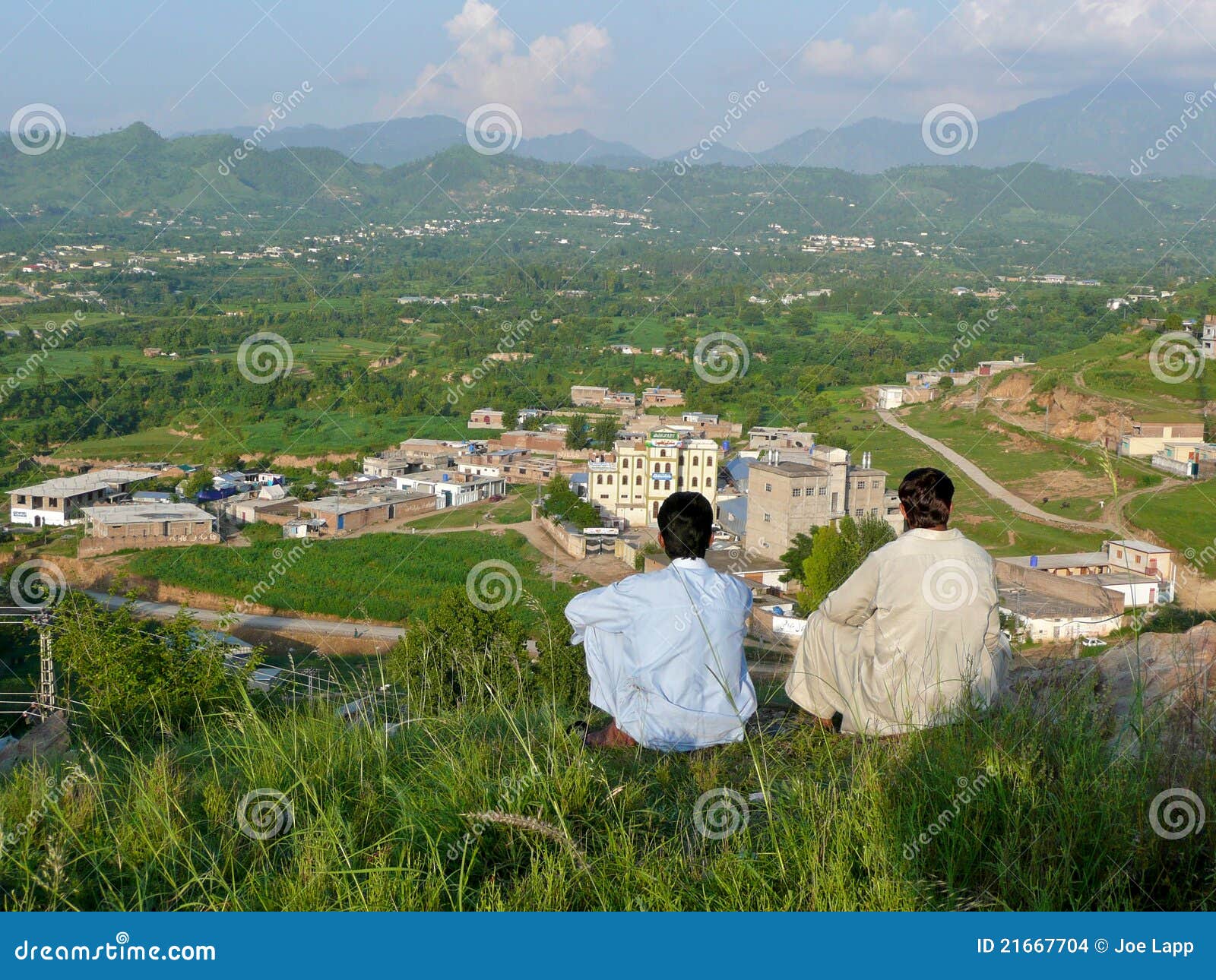 View of Mansehra in Northern Pakistan Editorial Stock Image - Image of ...