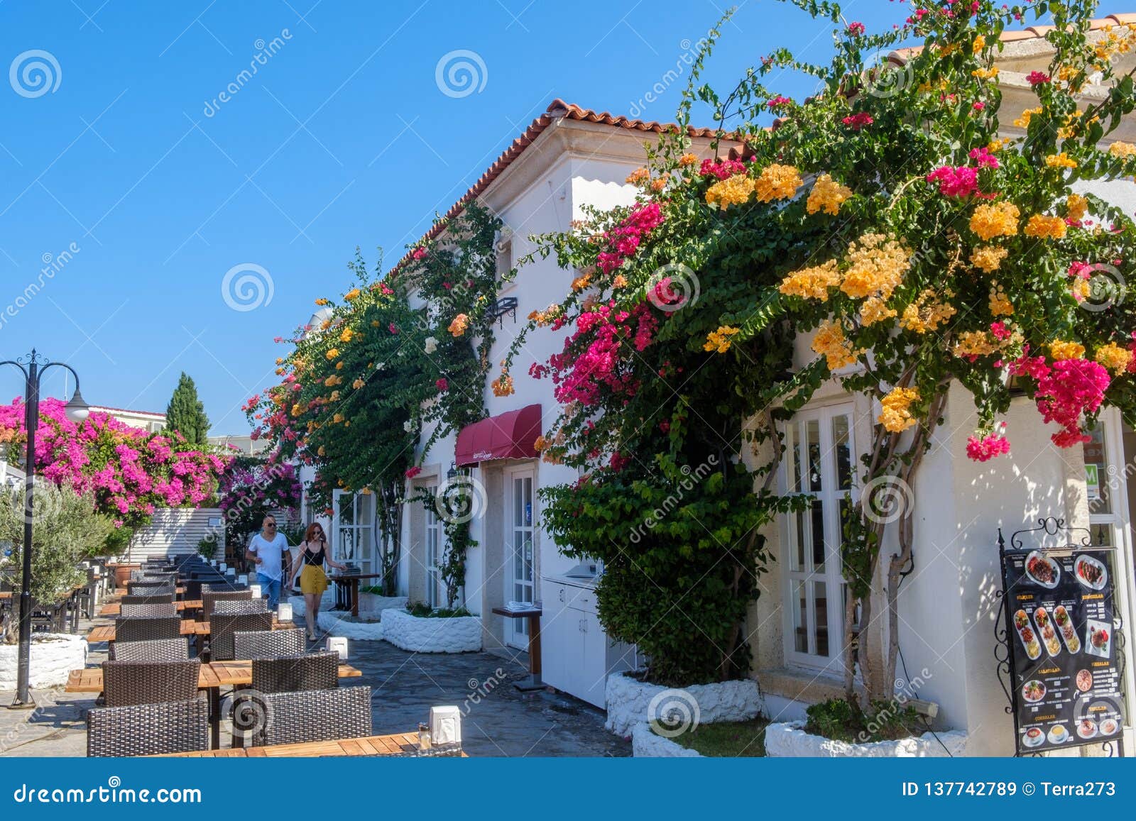 View of the Marina in Cesme, Turkey Editorial Stock Image - Image of ...