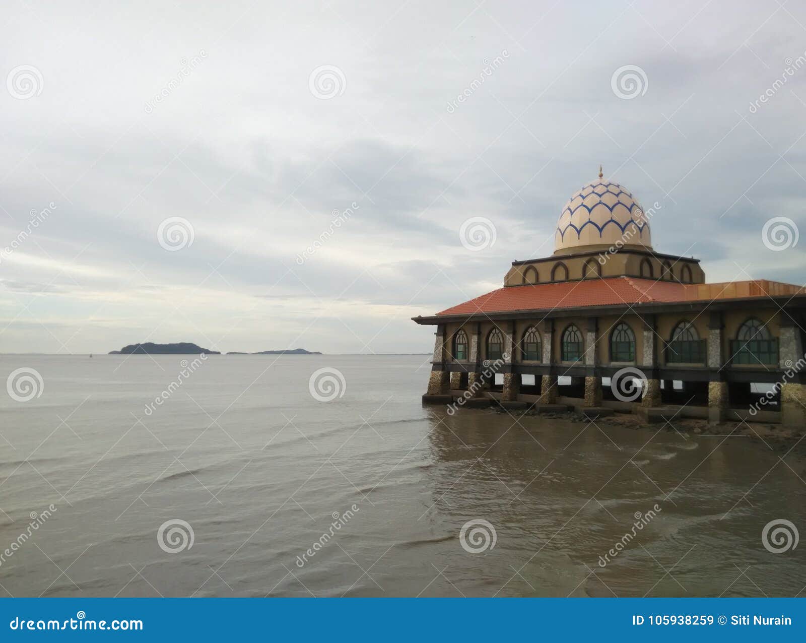 Floating Mosque stock image. Image of masjid, terapungkuala - 105938259