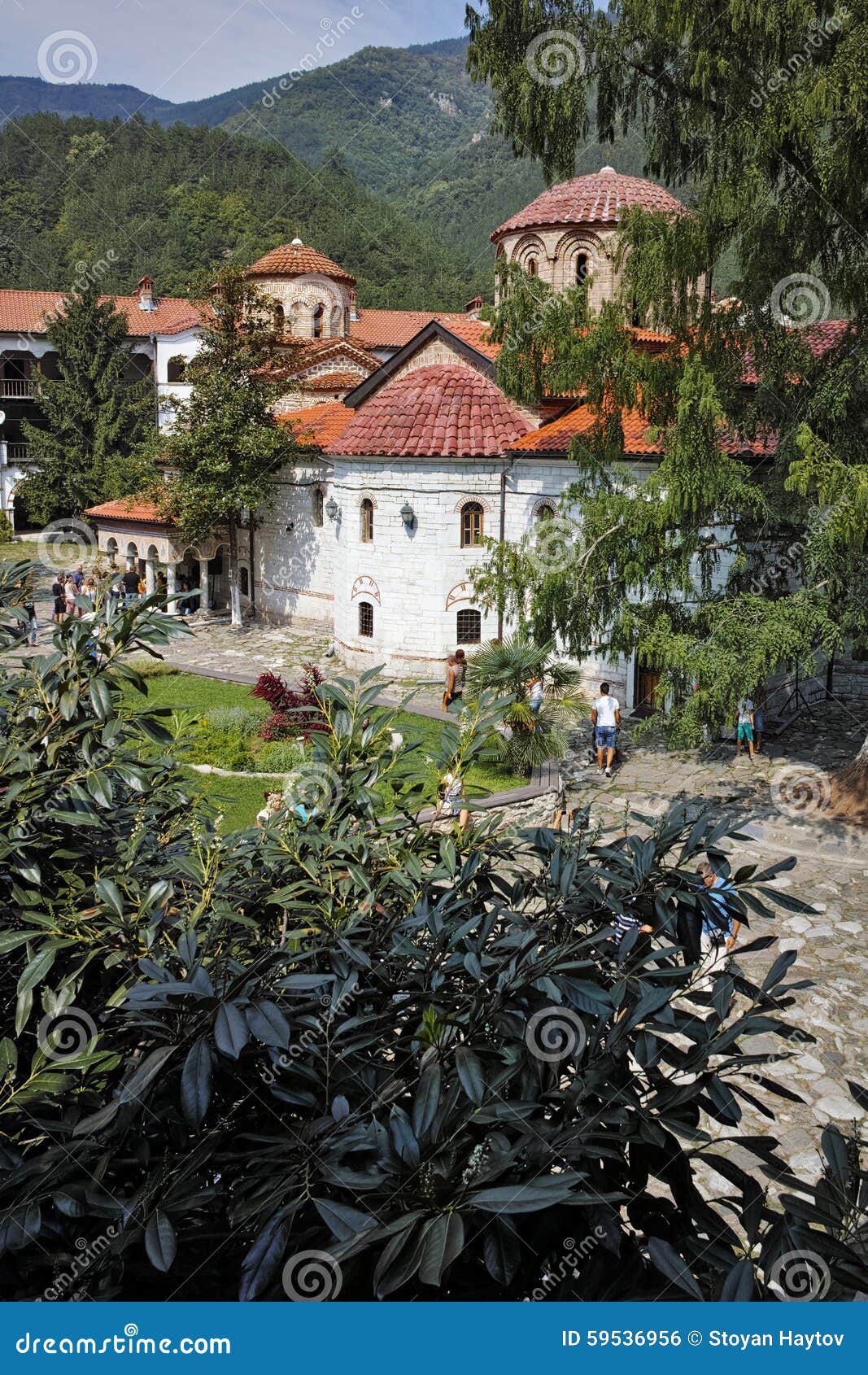 View of Medieval Bachkovo Monastery Editorial Photo - Image of landmark ...