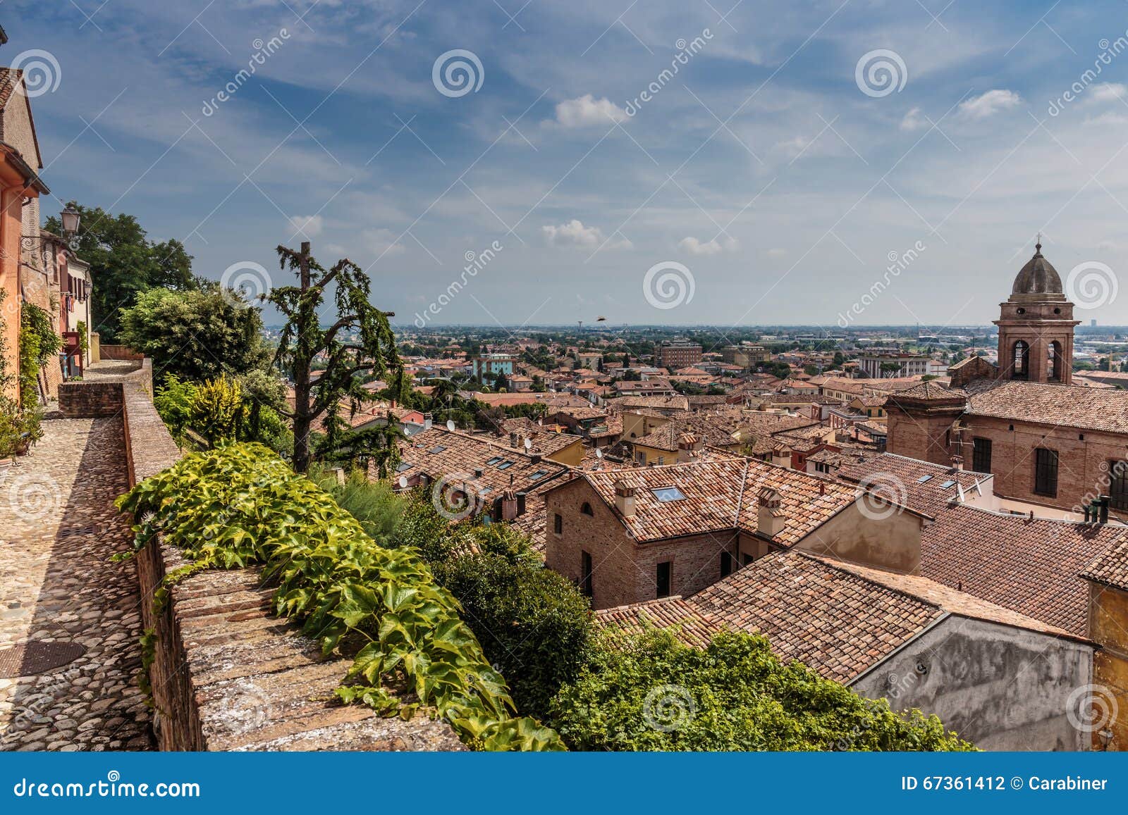 View of the Medieval Italian City Stock Photo - Image of travel ...