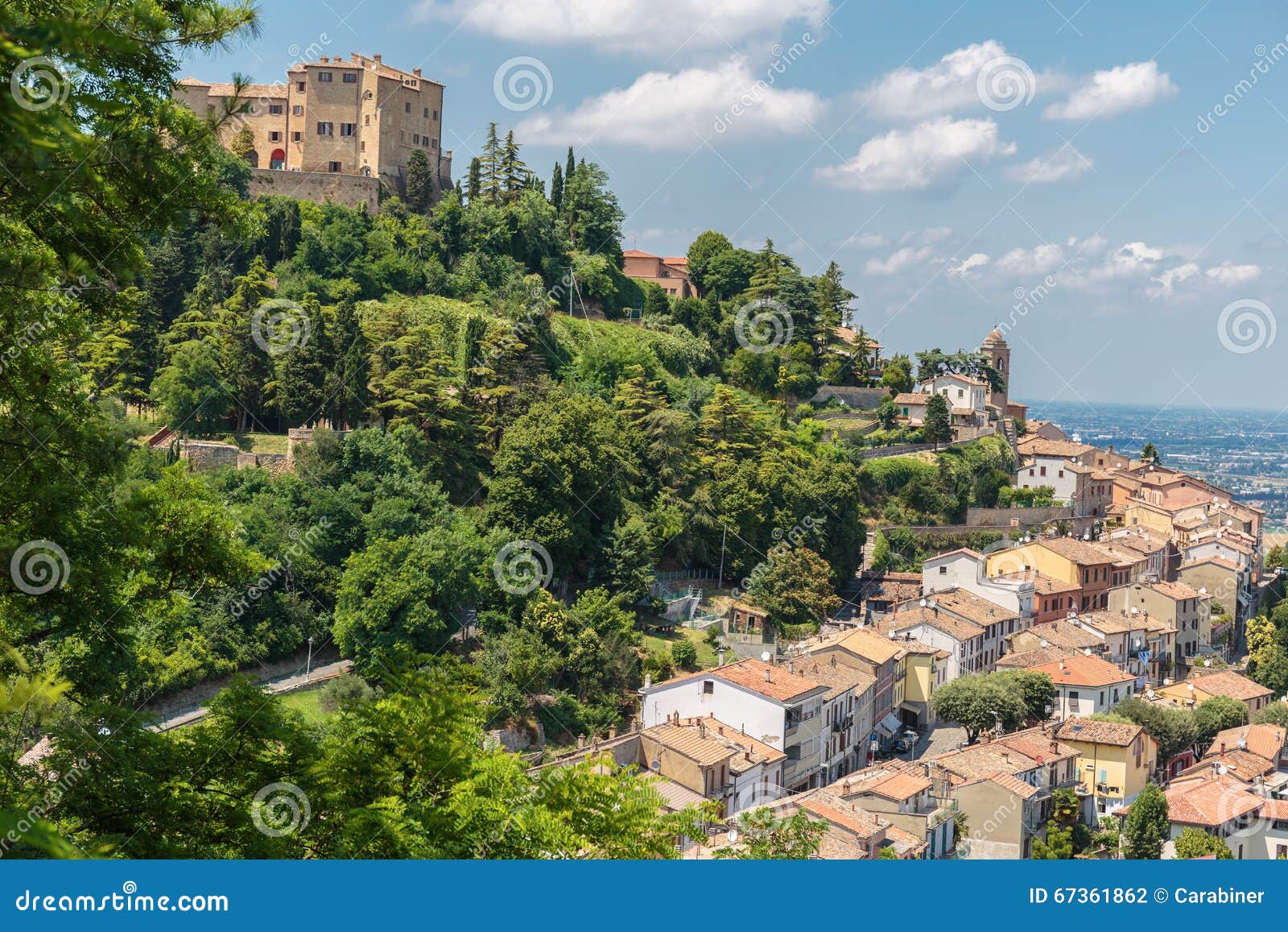 View of the Medieval Italian City Stock Photo - Image of europe ...