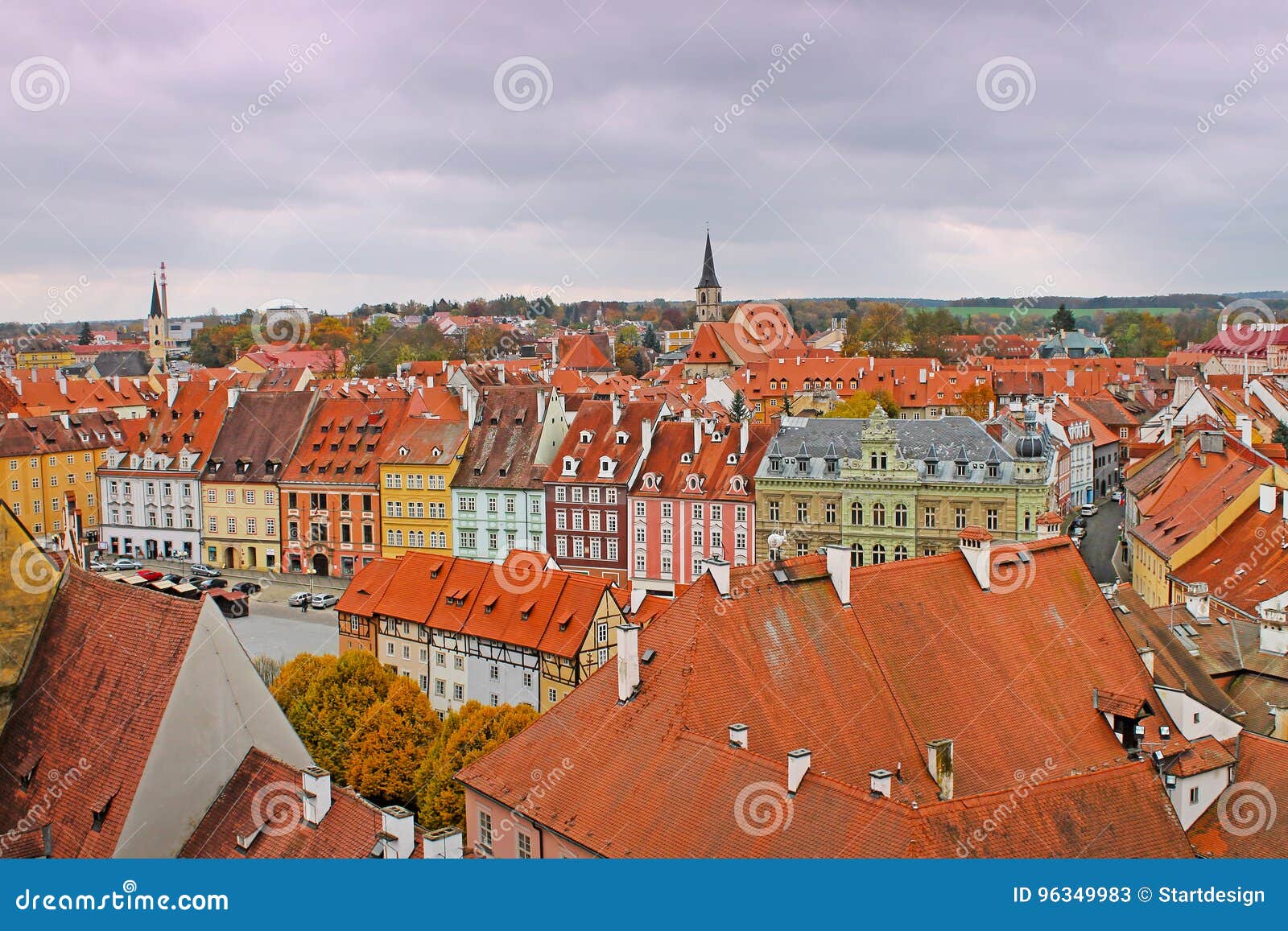 View of Medieval Town Cheb, Czech Republic Stock Image - Image of cheb ...