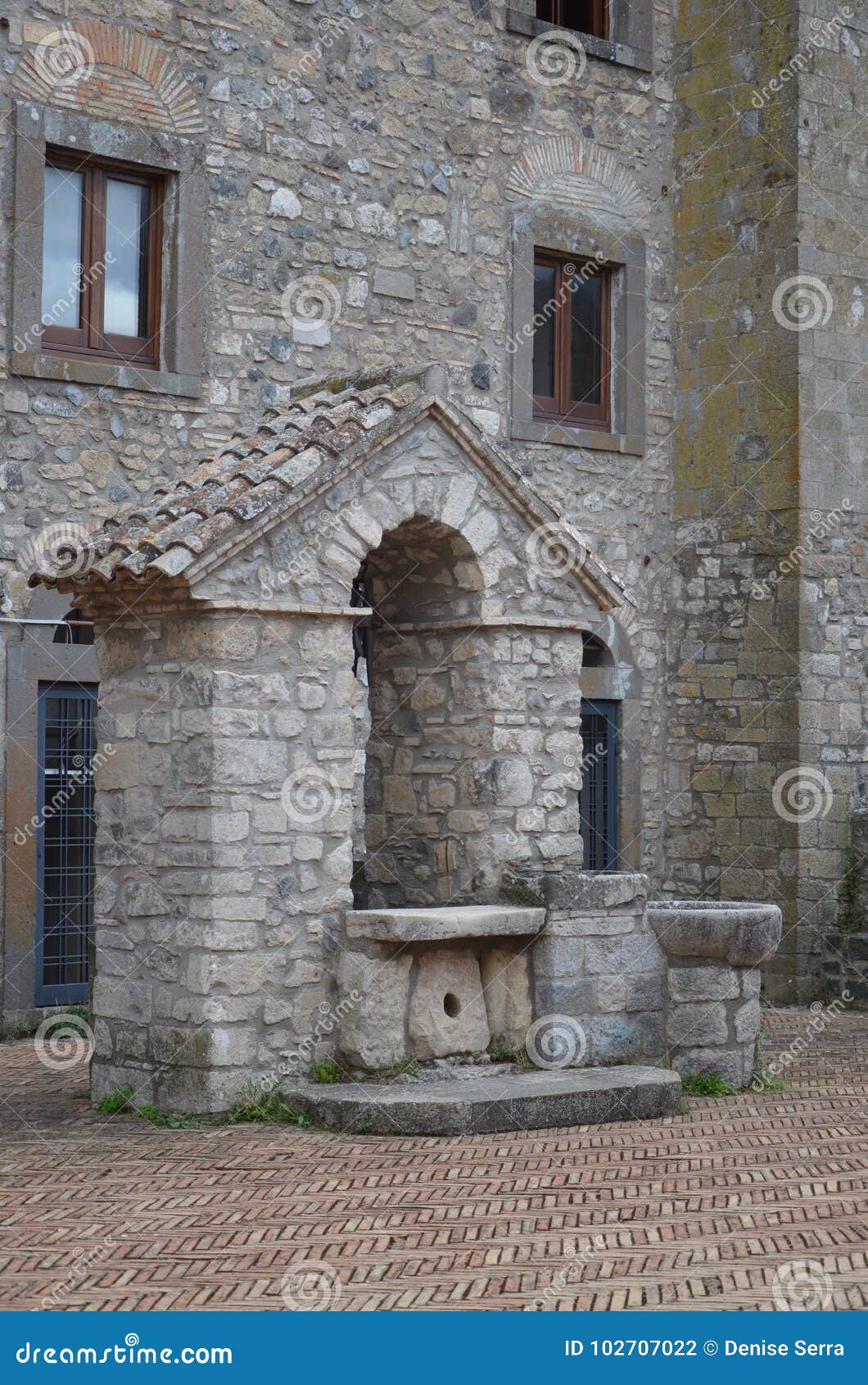 A View of Melfi Castle in Basilicata Stock Photo - Image of italy ...
