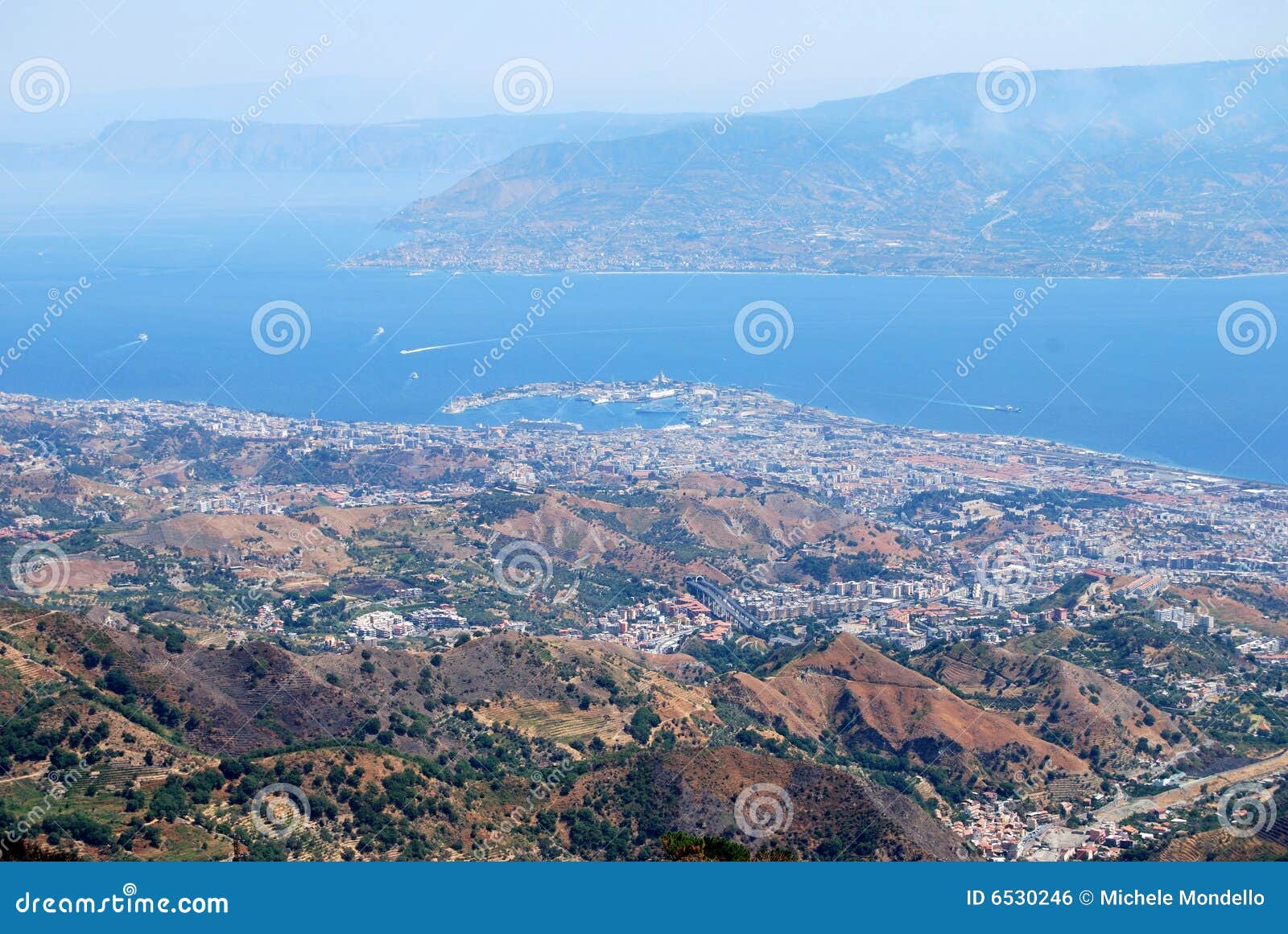 View of Messina stock photo. Image of toruism, natural - 6530246