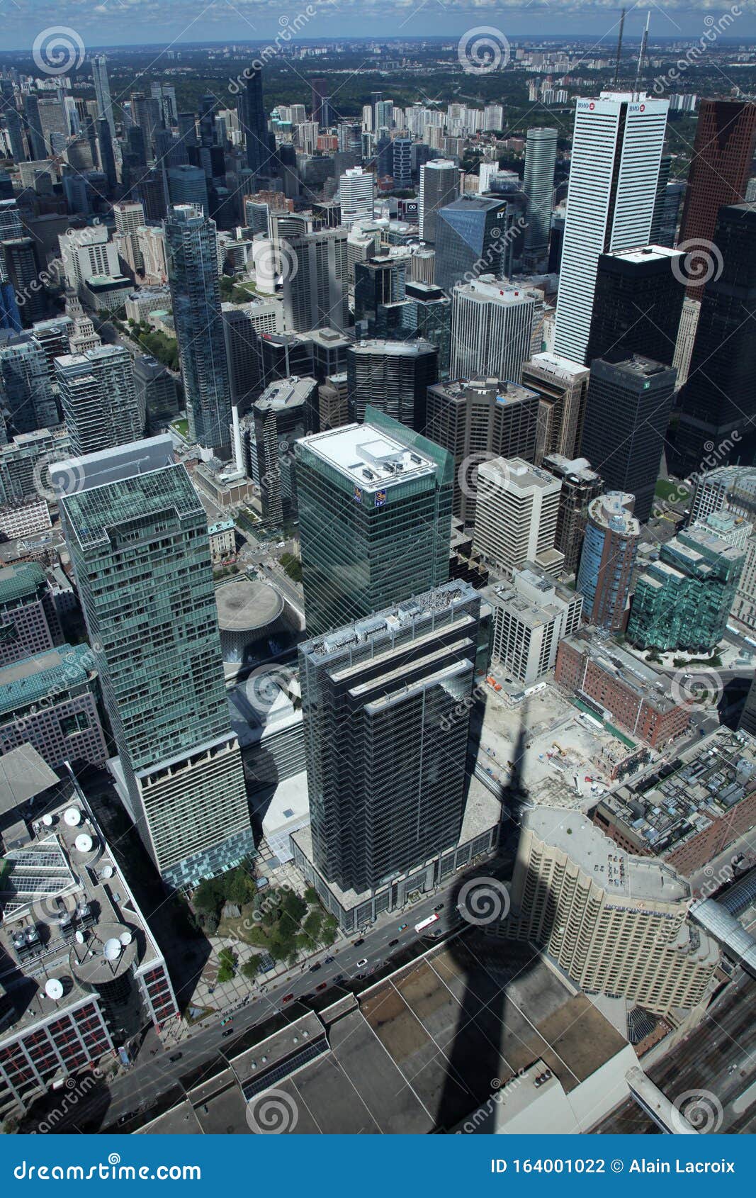Toronto Canada stock photo. Image of metropolis, evening - 164001022