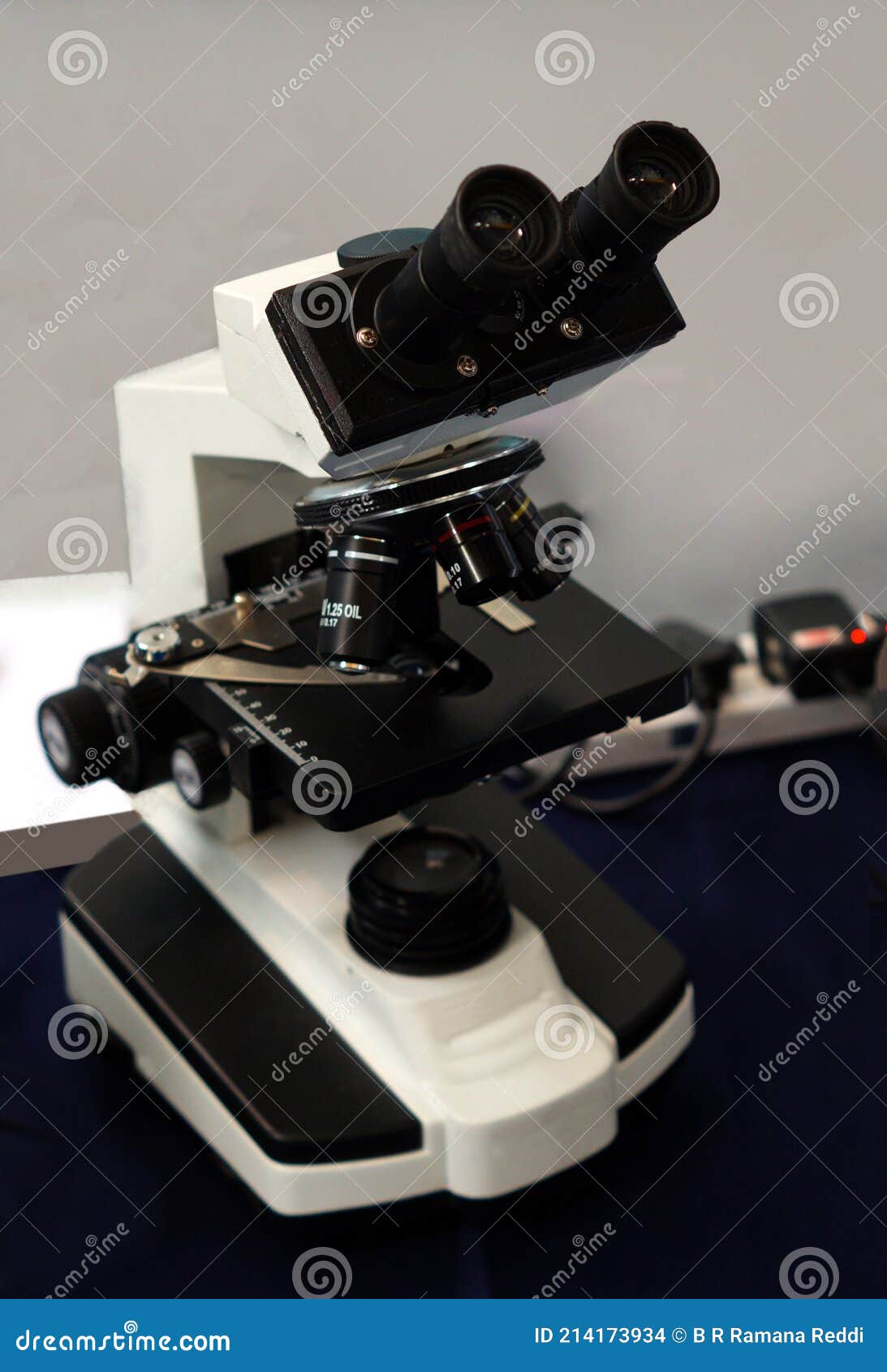 View of Micro Scope in Clinical or Pharma Laboratory Stock Photo ...