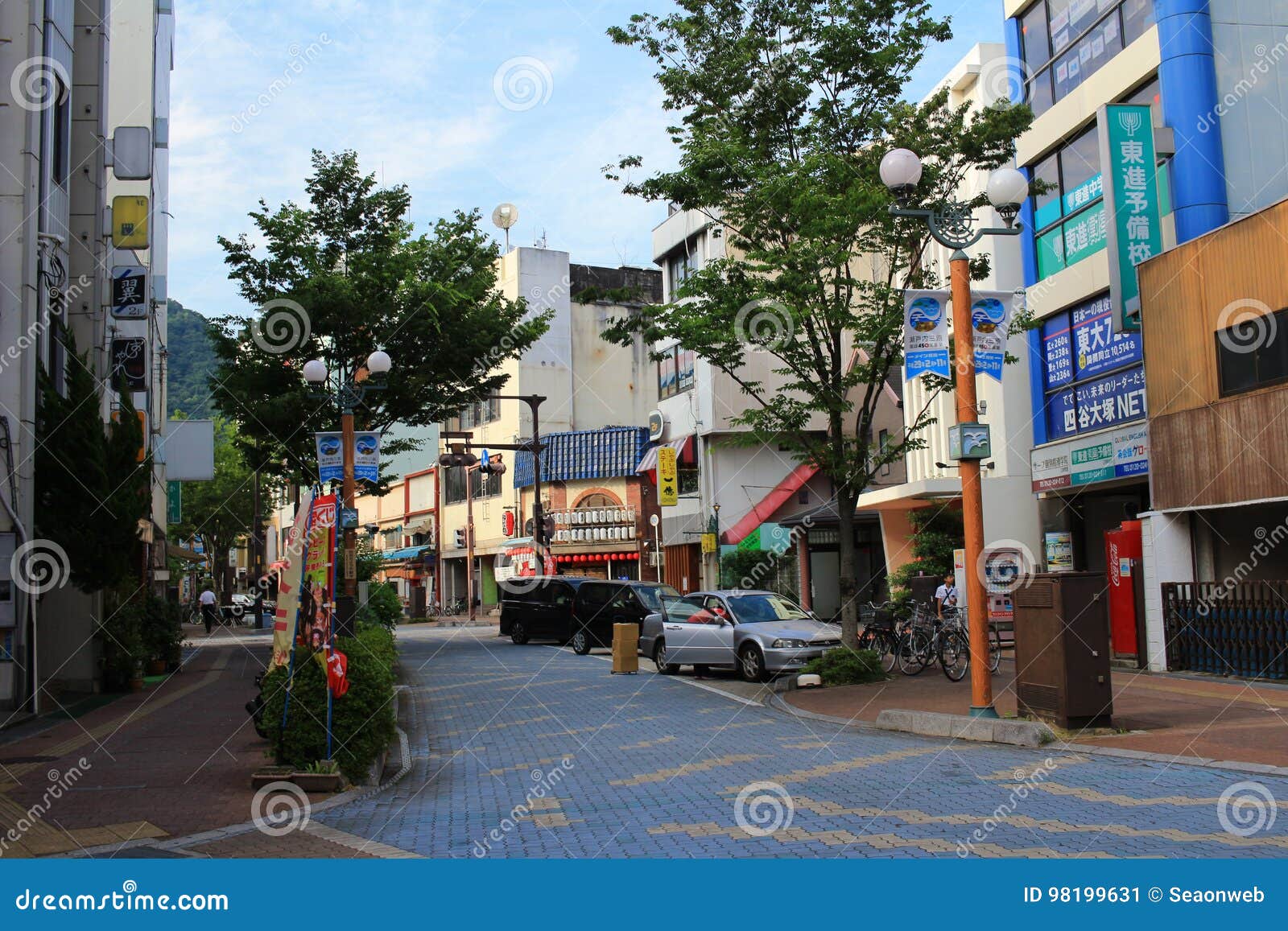 The View of Mihara city editorial photo. Image of view - 98199631