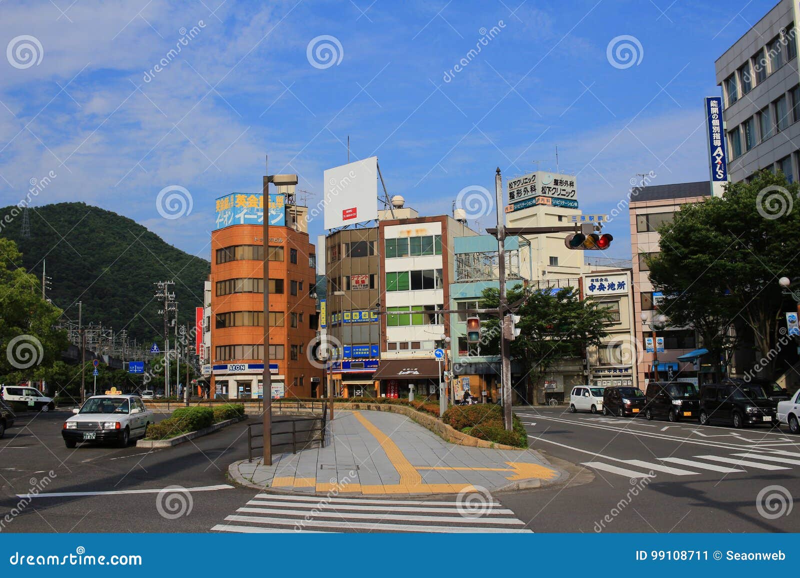 View of Mihara City at Train Editorial Photo - Image of japan, town ...