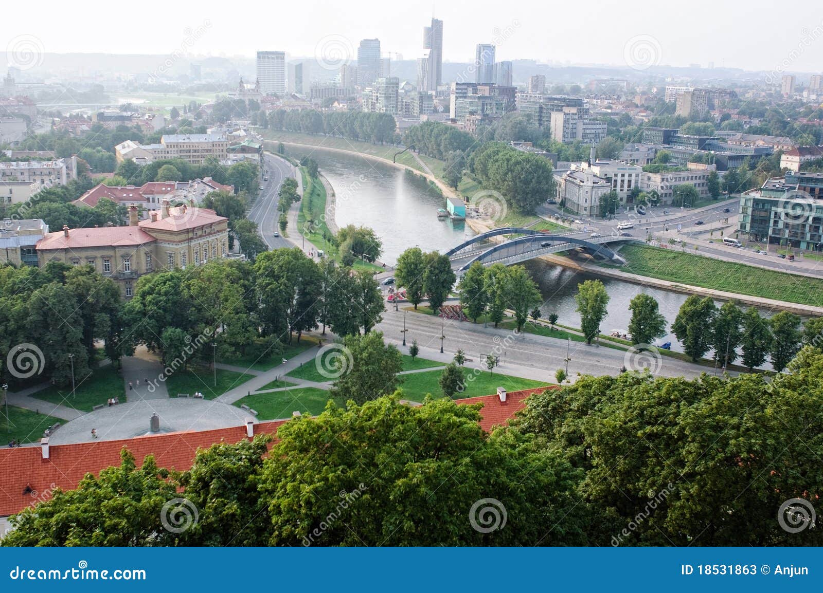 Vilnius, Lithuania: The Town Hall, Lithuanian Vilniaus Rotuse, In The ...