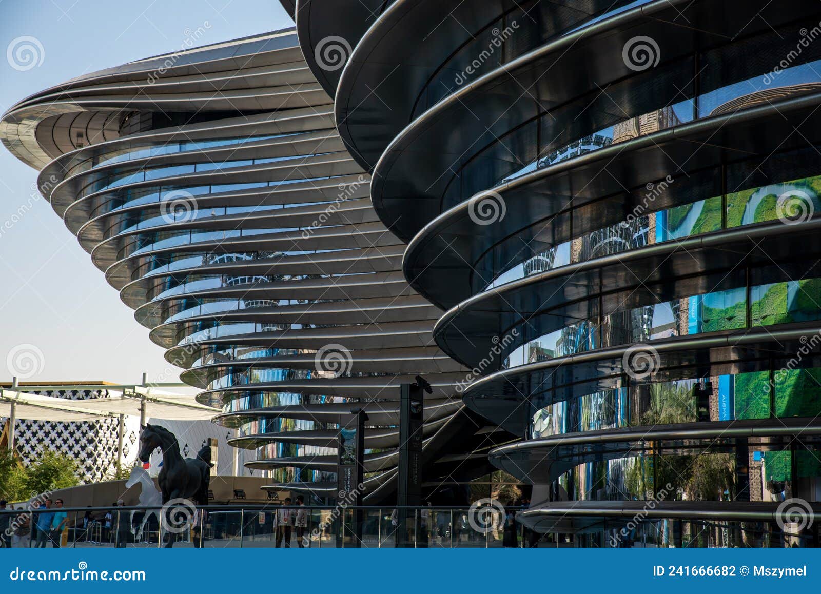 View of Mobility Pavilion on Dubai Expo Editorial Photography - Image ...