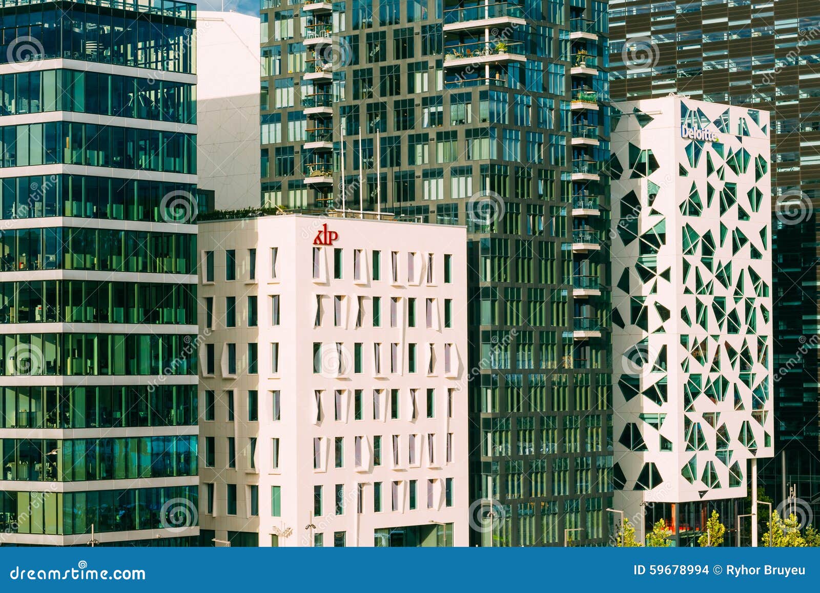 View of Modern Architecture in the Center of Oslo Editorial Stock Image ...