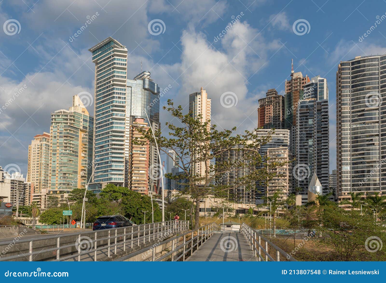 View of the Modern Skyline of Panama City , Panama Editorial Stock ...