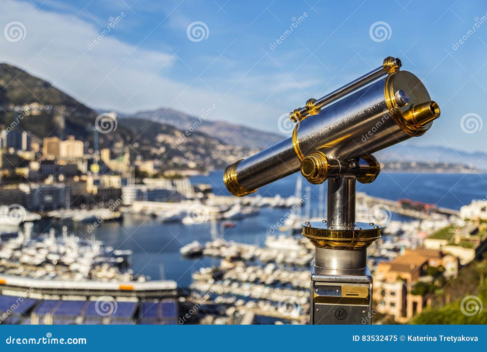 View of Monaco Monte Carlo editorial image. Image of panorama - 83532475