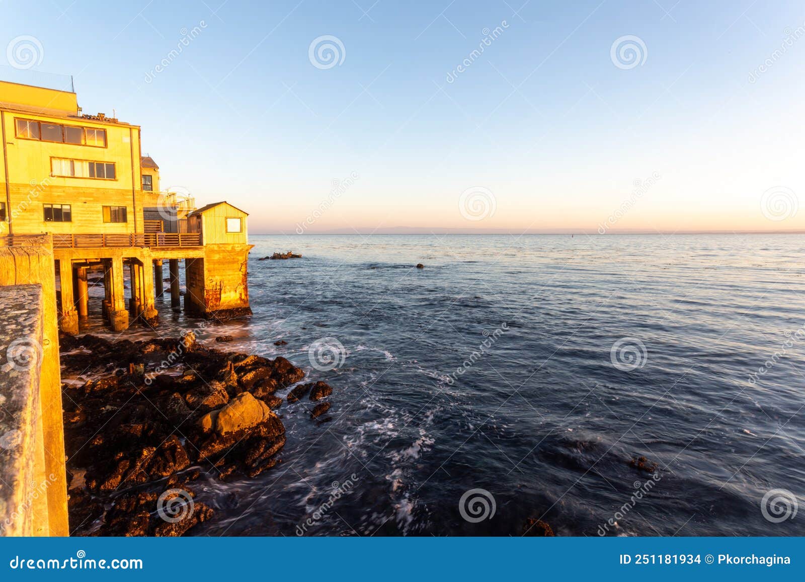 Monterey Bay Aquarium, Located At The Ocean`s Edge On Historic Cannery ...
