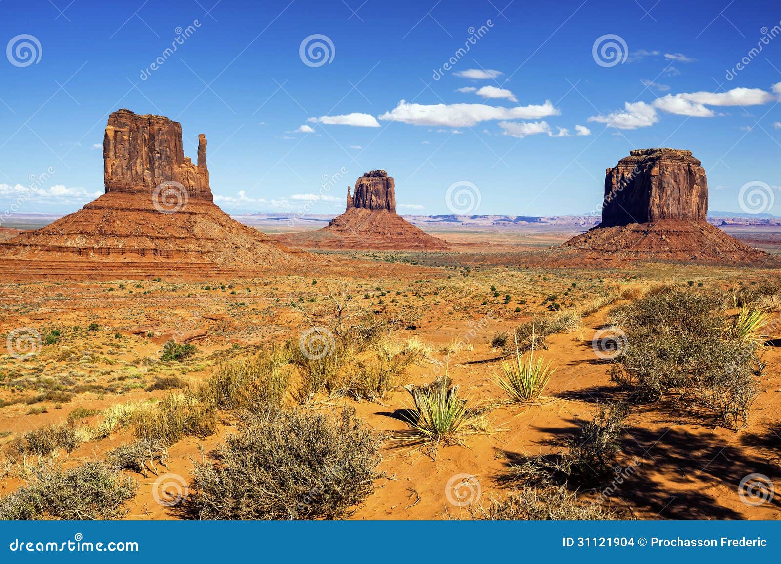 View of Monument Valley stock photo. Image of america - 31121904