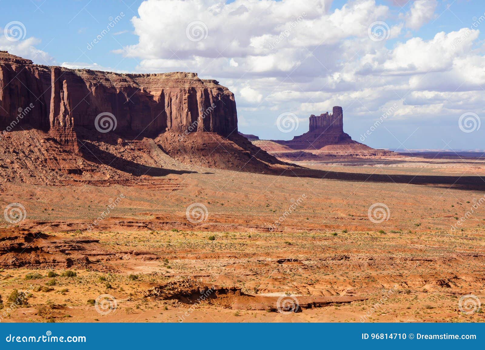 View of Monument Valley stock photo. Image of southwest - 96814710