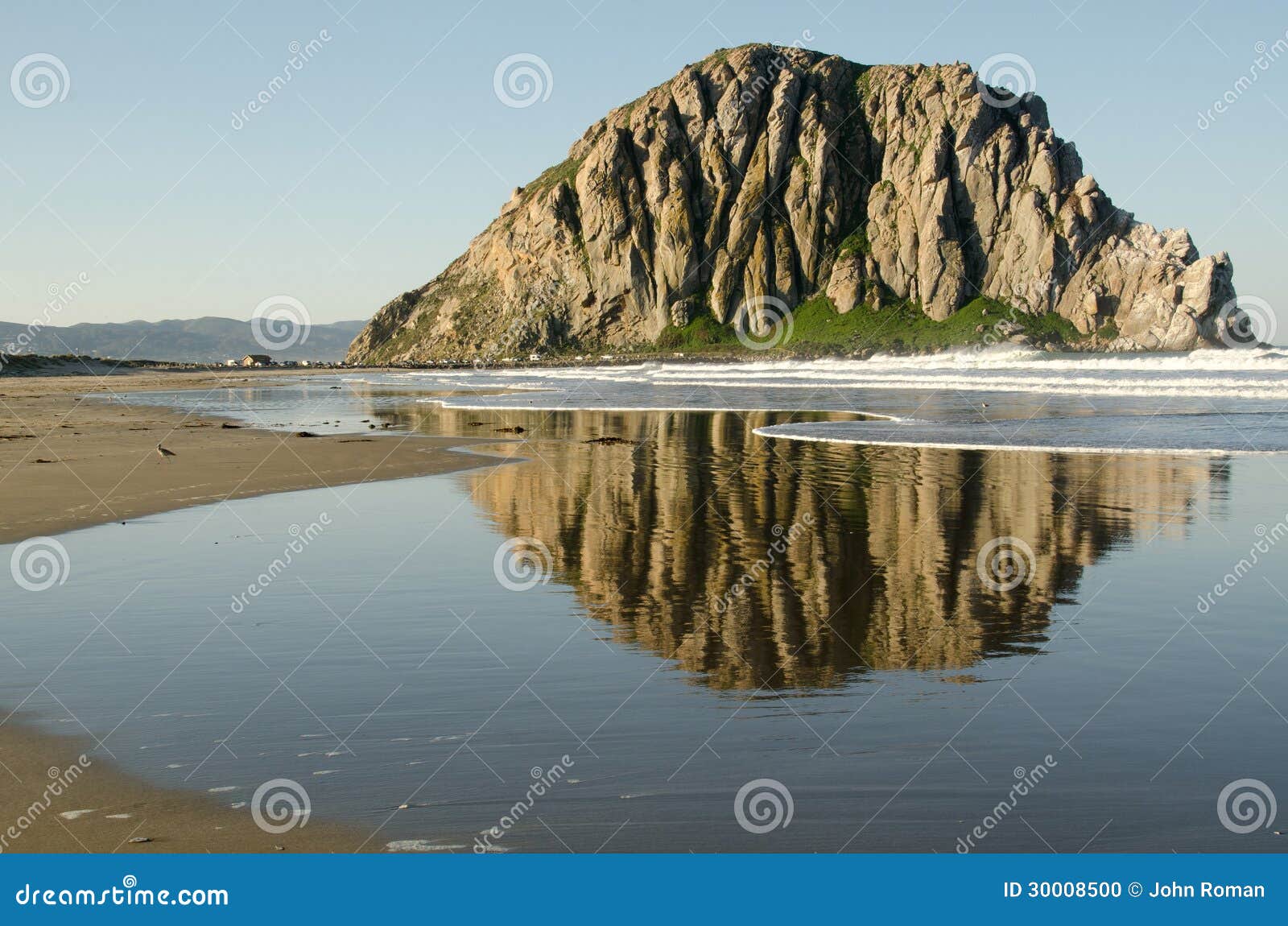Morro Rock stock photo. Image of rock, luis, central - 30008500