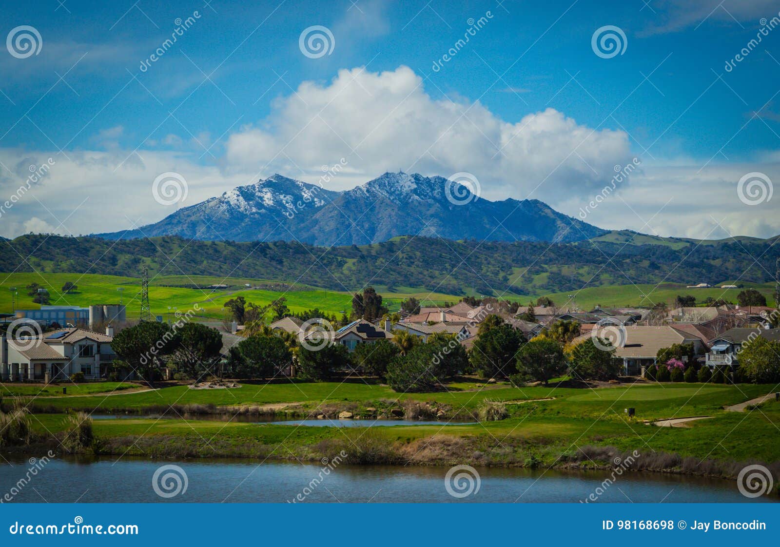 A view of Mount Diablo stock photo. Image of beautiful - 98168698