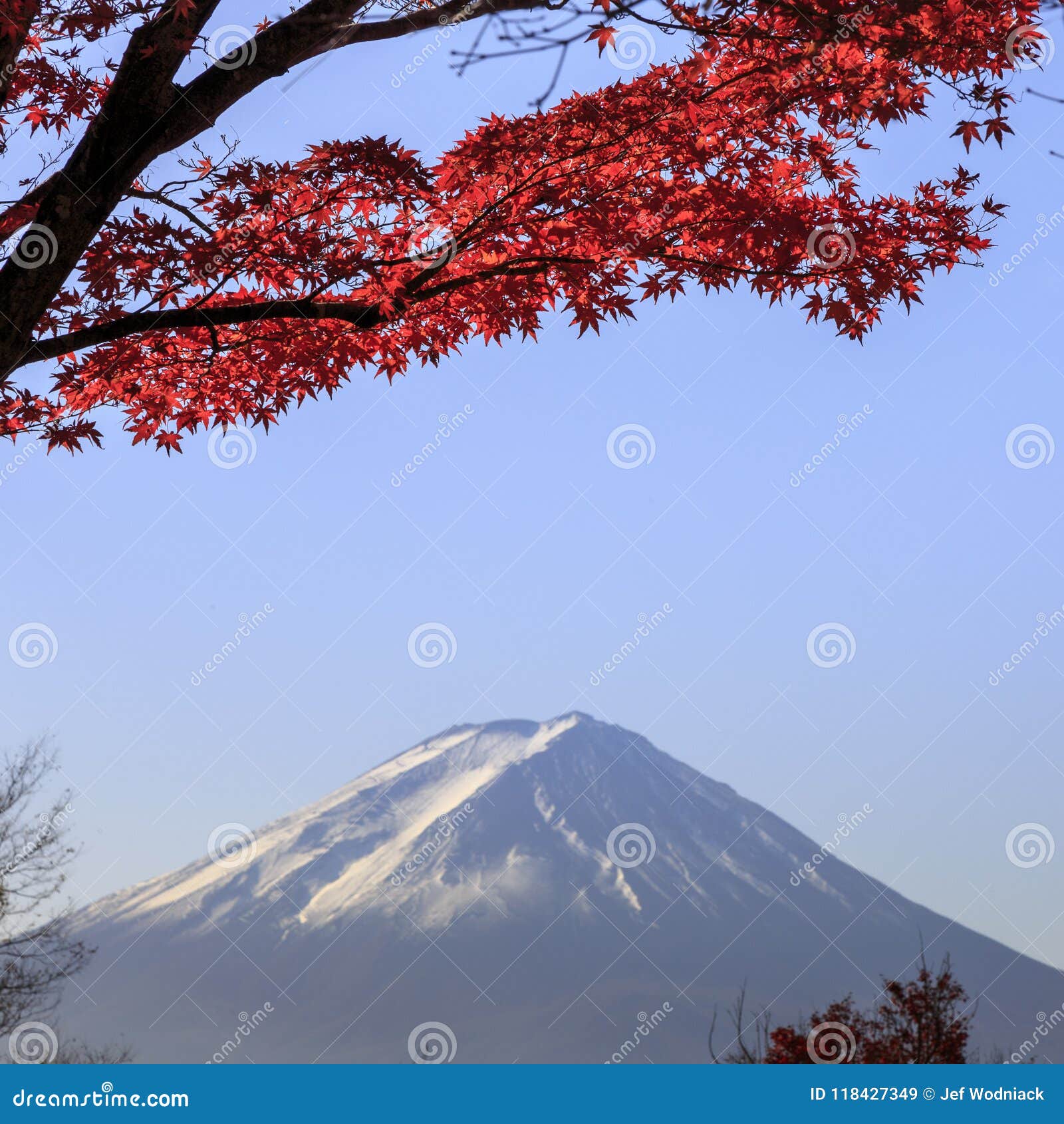 View of mount Fuji stock image. Image of japan, mountain - 118427349
