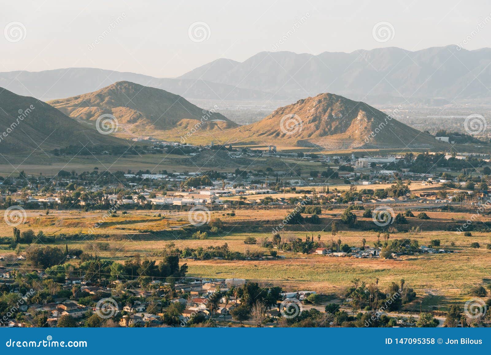 View from Mount Rubidoux in Riverside, California Stock Photo - Image ...