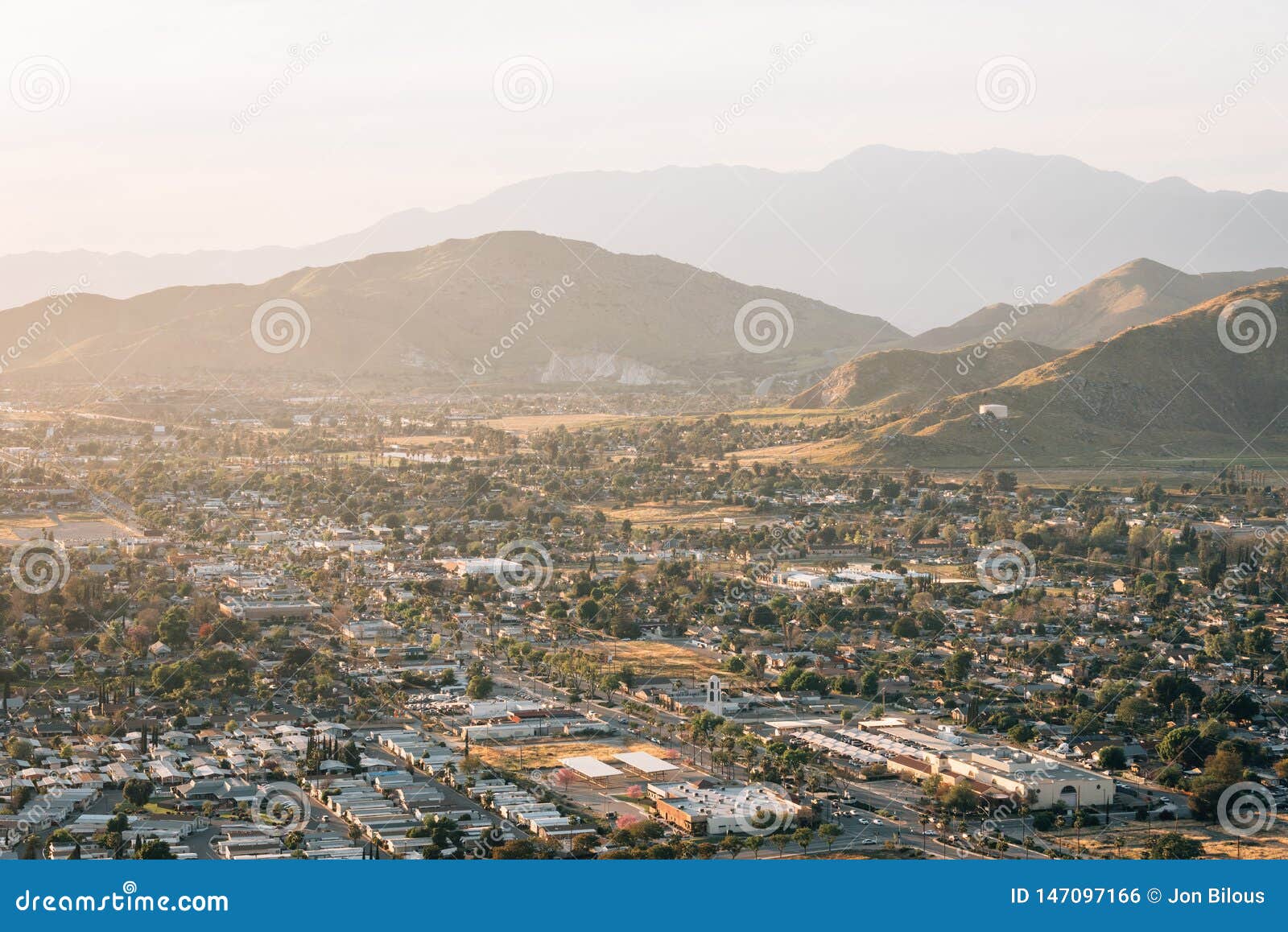 View from Mount Rubidoux in Riverside, California Stock Photo - Image ...