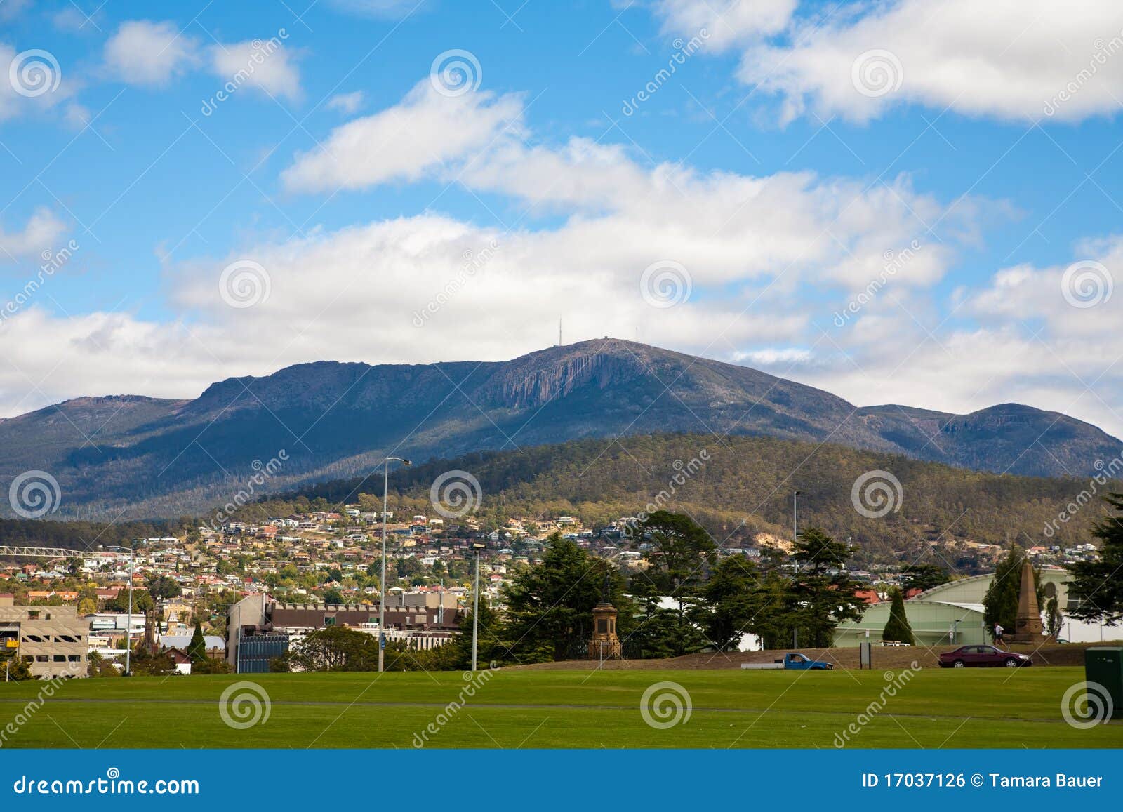View of Mount Wellington stock photo. Image of travel - 17037126