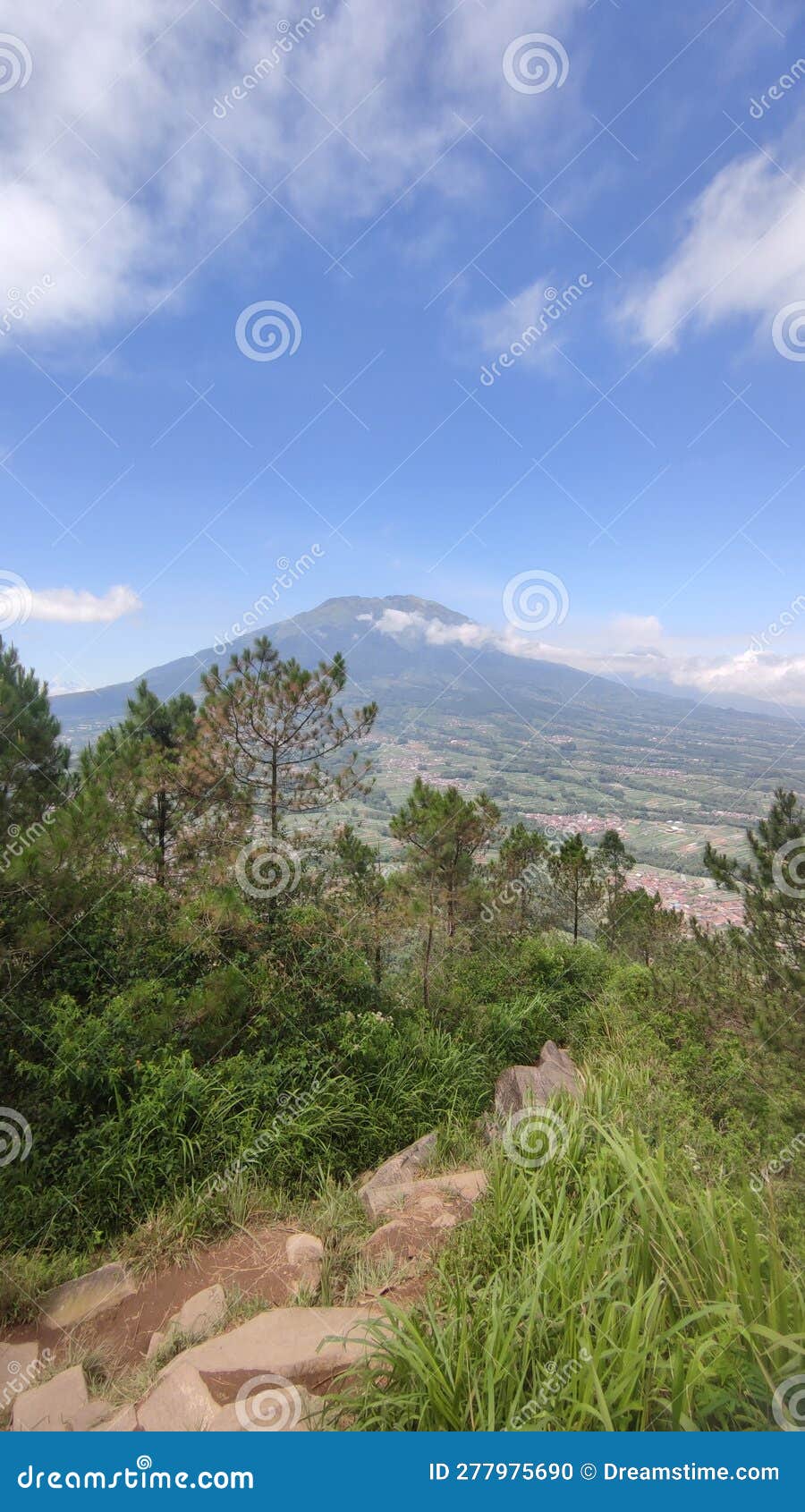 View mountain andong stock photo. Image of view, andong - 277975690