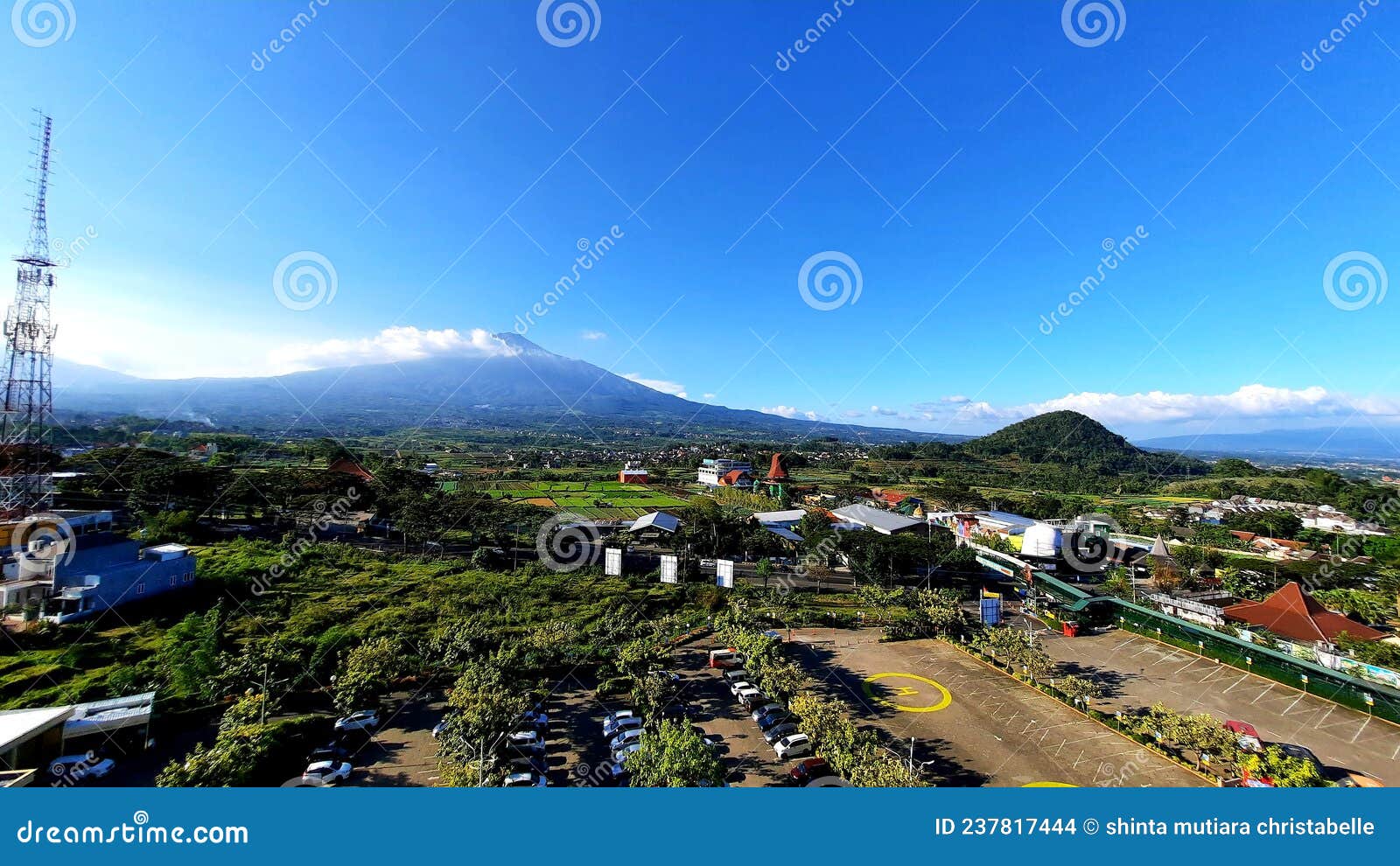 View Mountain in Batu Indonesia East Java Stock Photo - Image of ...