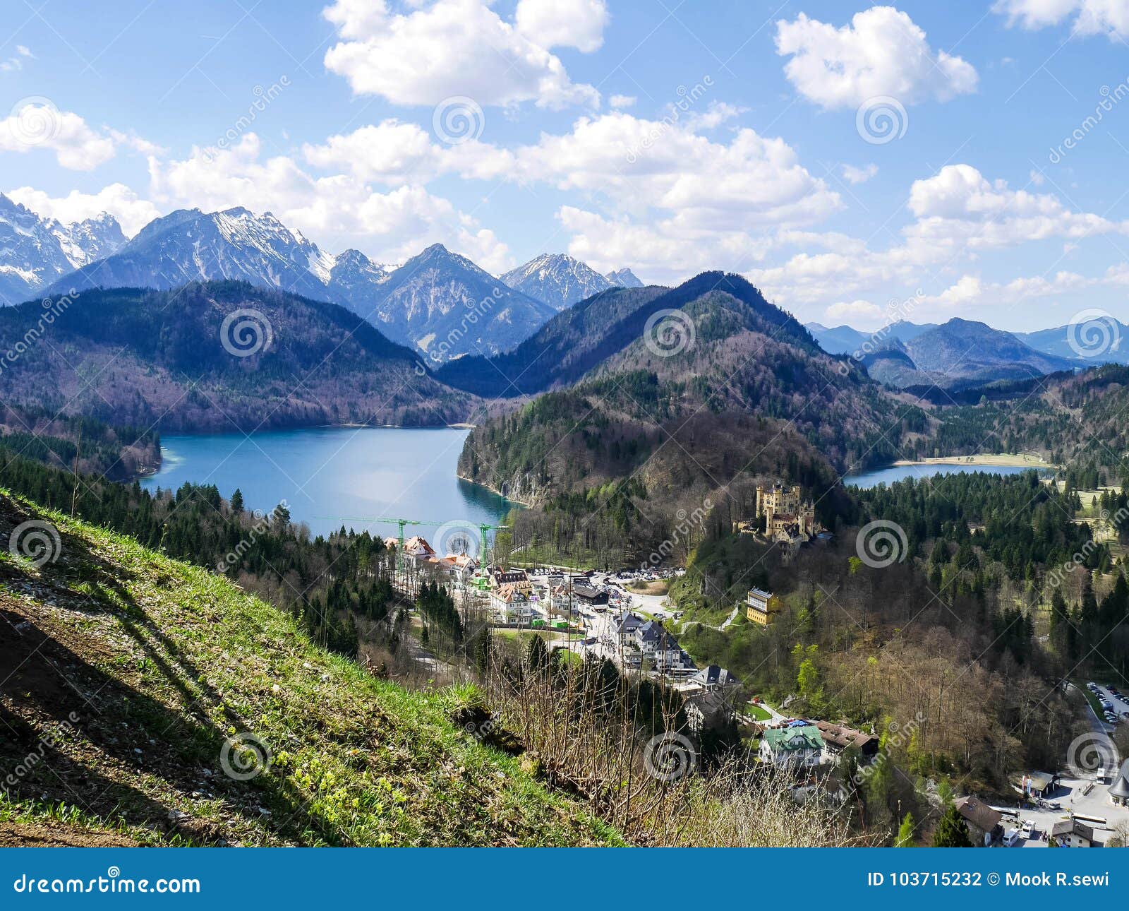Lake view stock photo. Image of lake, scenery, bank - 103715232