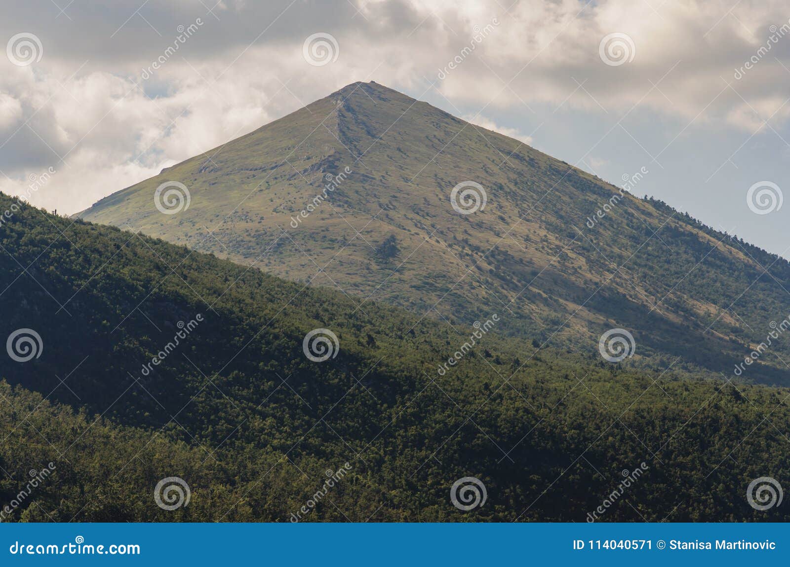 Mountain Rtanj in Serbia stock image. Image of nature - 114040571