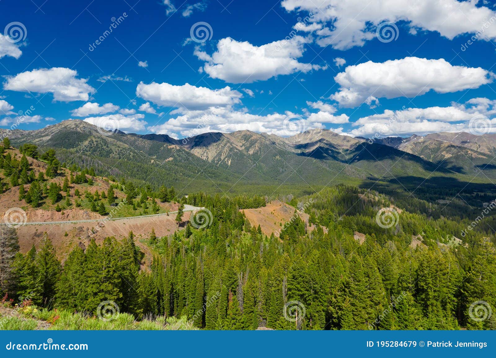 View of Mountain Valley Along State Route 75 Looking Toward Ketchum ...