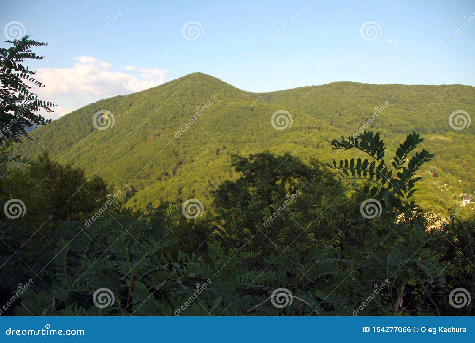 View of the Mountains in the Tuapse District Stock Photo - Image of ...