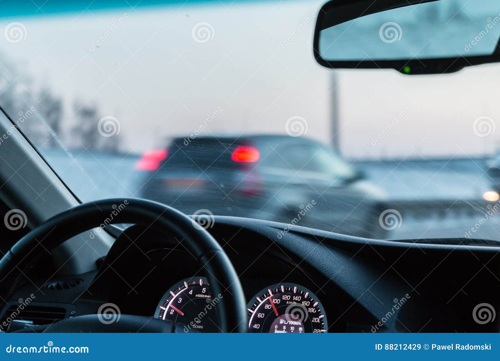 View from a moving car stock image. Image of moving, light - 88212429