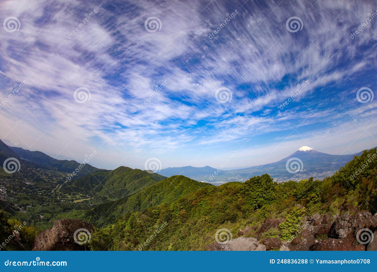 View from Mt. Ashigara stock photo. Image of sightseeing - 248836288