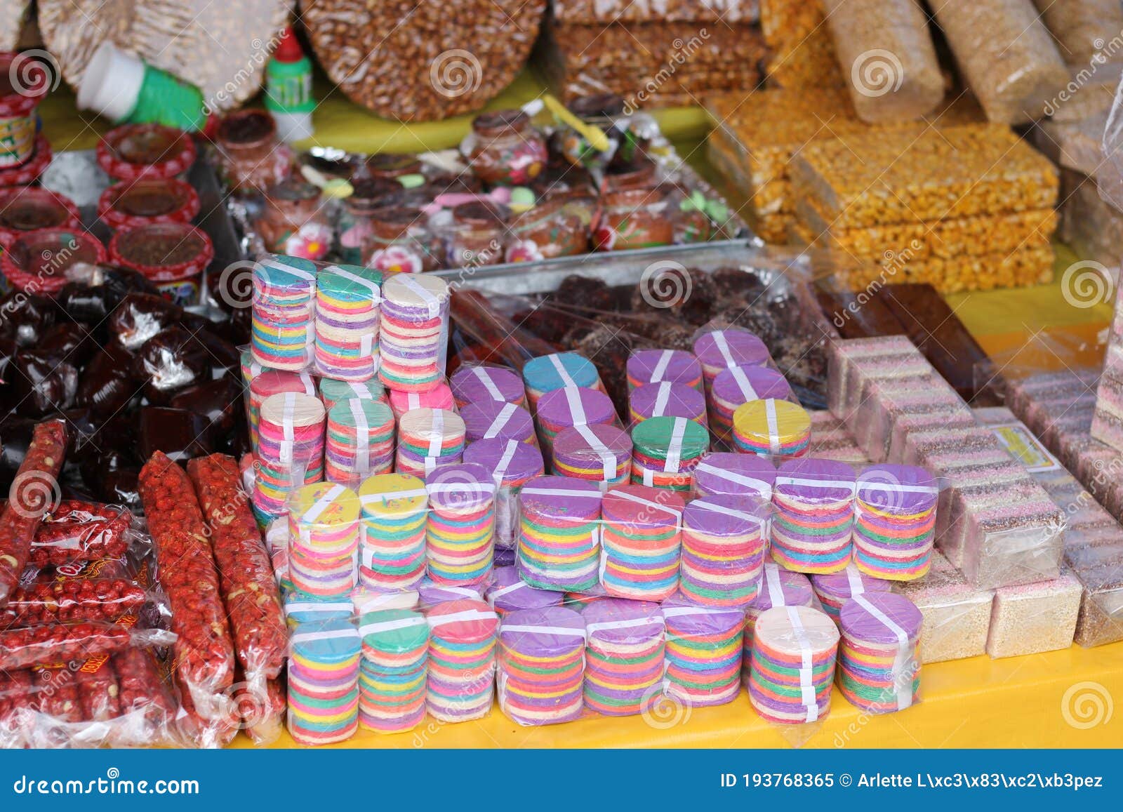 View of Multiple Typical Mexican Sweets Stock Image - Image of multiple ...