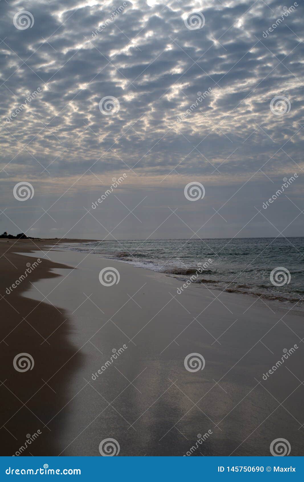 View of Mussulo Coast Beach Stock Photo - Image of luanda, scenic ...