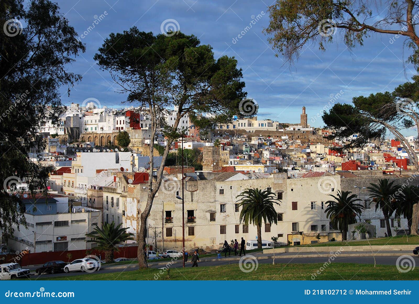 The Mythical City of Tangier in Morocco Stock Photo - Image of landmark ...