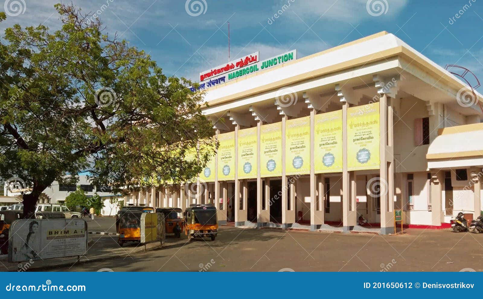 View of Nagercoil Junction Railway Station. Stock Footage - Video of ...