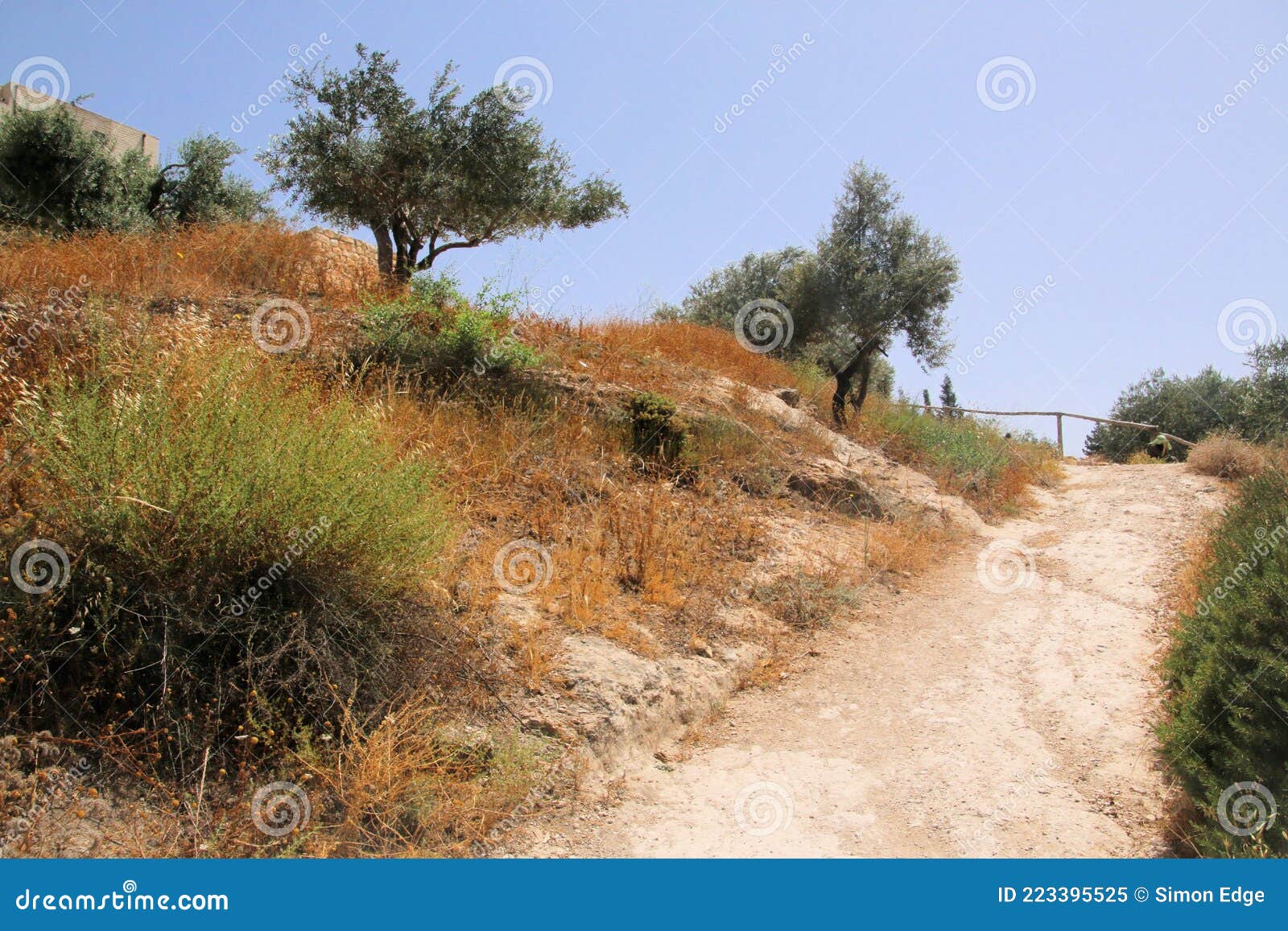 A View of the Nazareth Village Stock Image - Image of showing, jesus ...