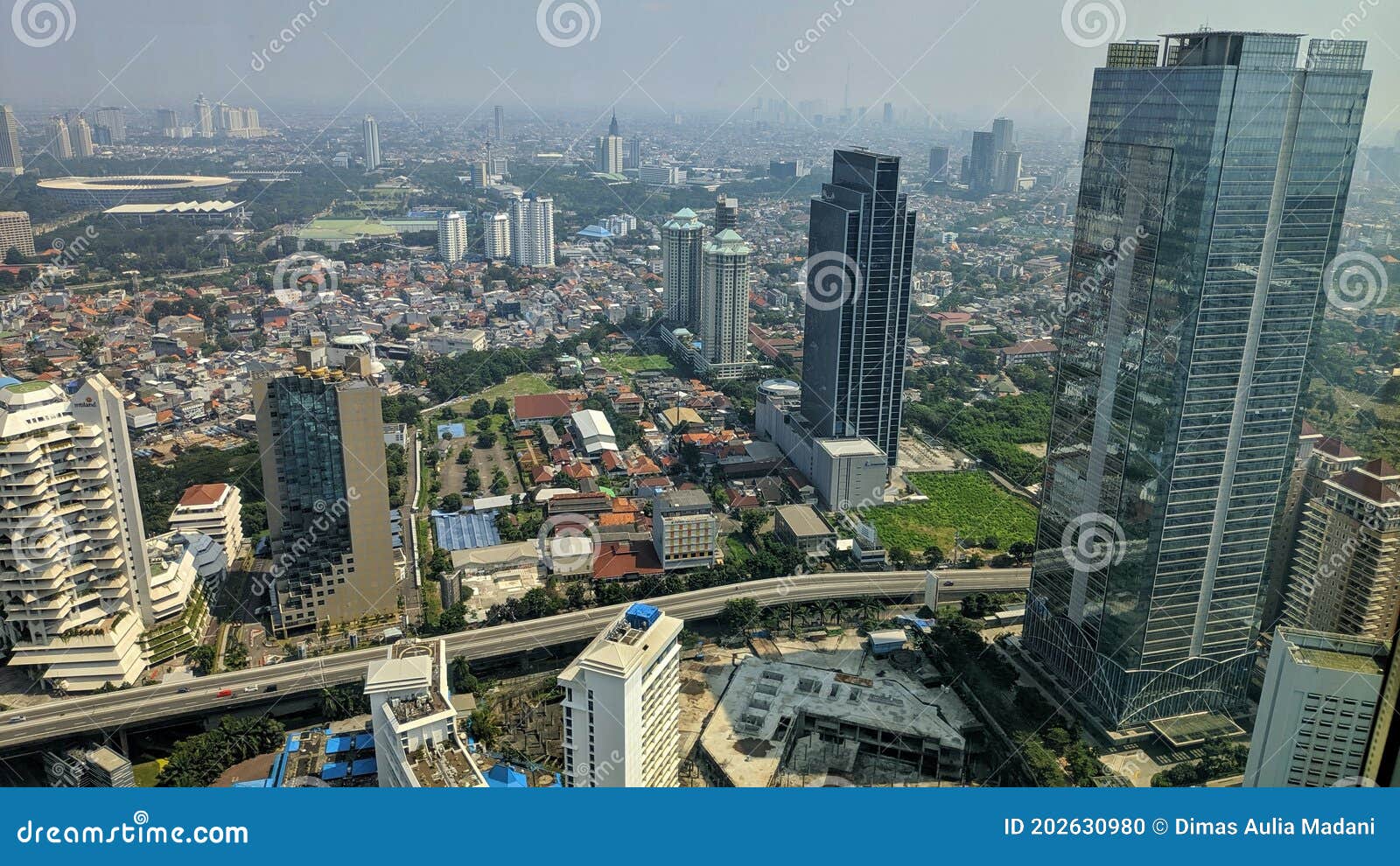 Aerial View from Skyscraper Editorial Image - Image of skyscraper ...