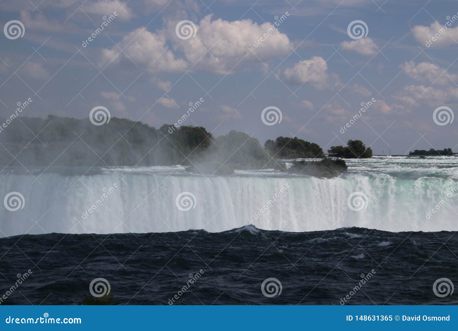 A view of Niagara falls stock image. Image of view, mist - 148631365