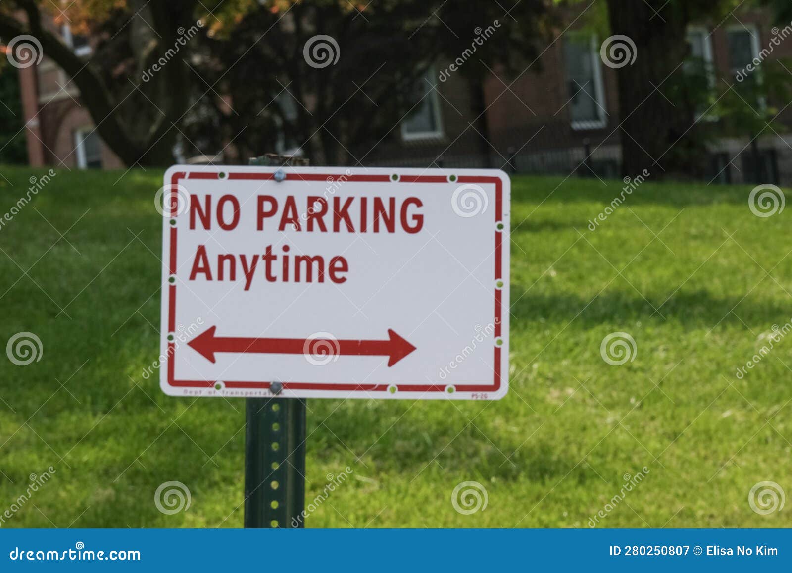 No Parking Anytime Signage Royalty-Free Stock Photo | CartoonDealer.com ...