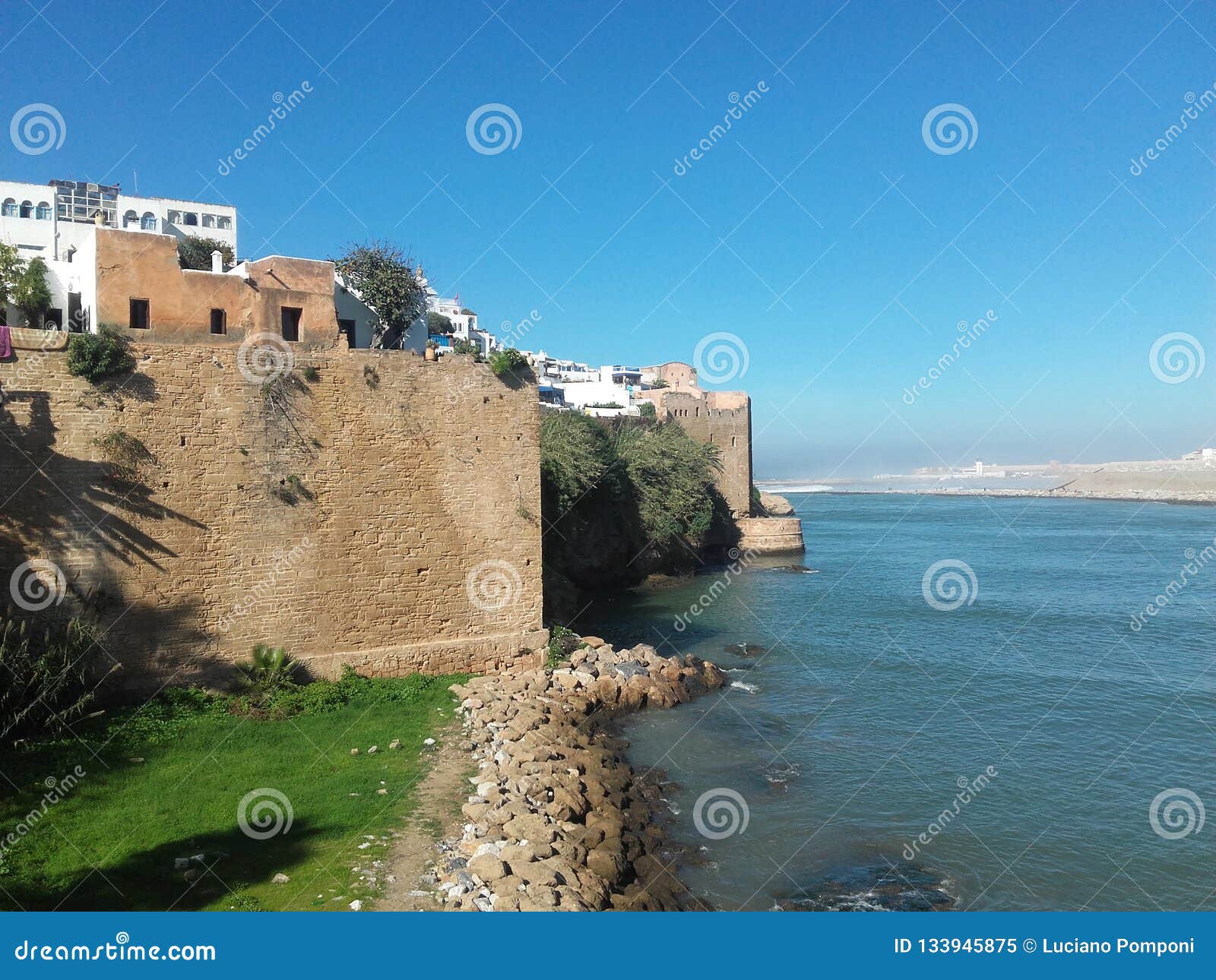 Rabat stock image. Image of atlantic, ocean, rabat, view - 133945875