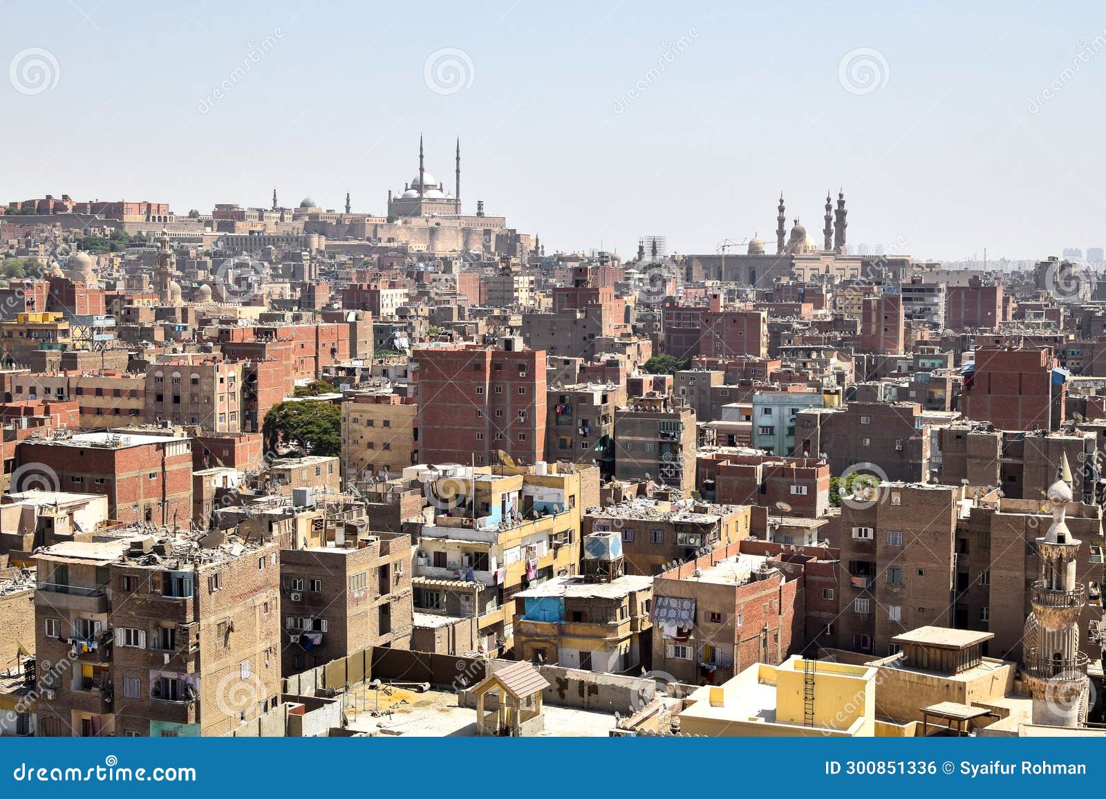 View of Old Architecture on Cairo Mesir Top Angle Stock Photo - Image ...