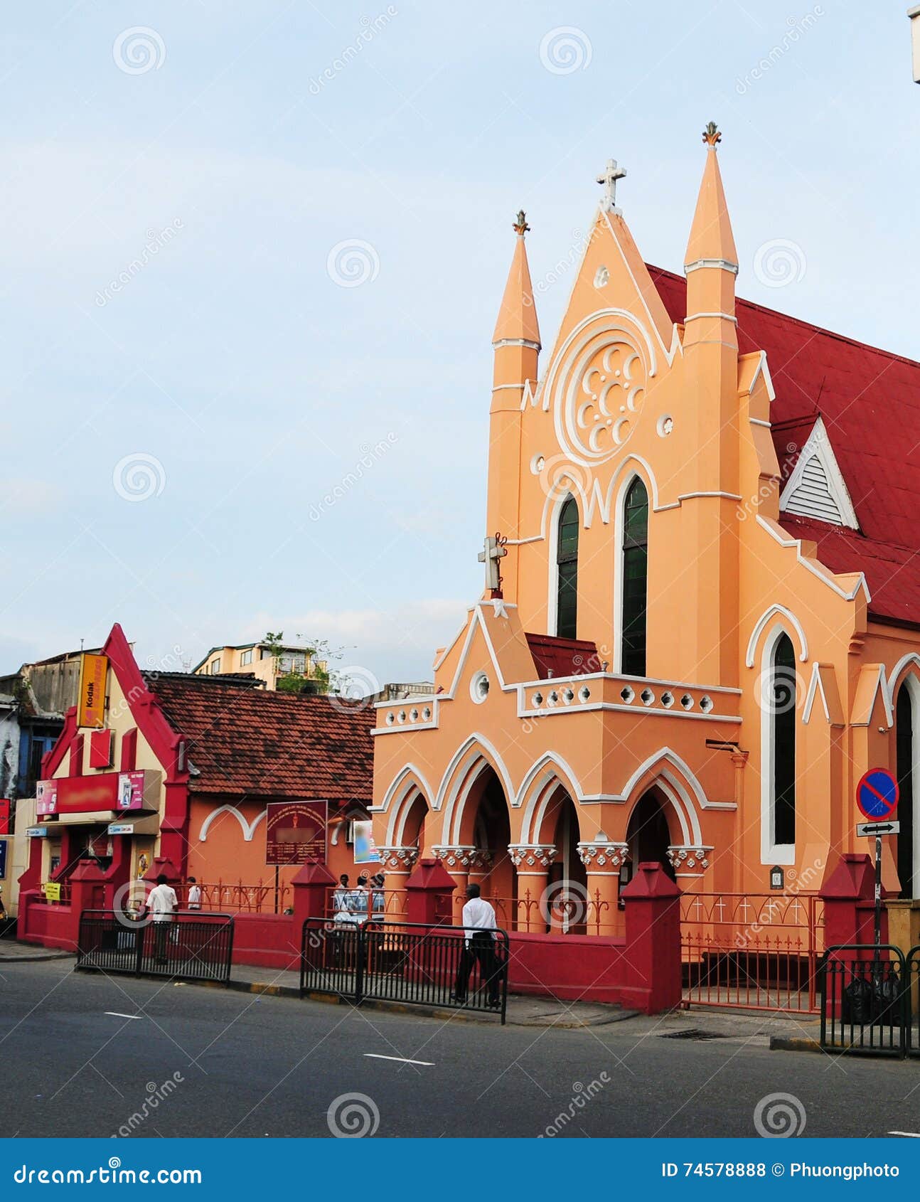 View of the Old Church in Kandy, Sri Lanka Editorial Stock Photo ...